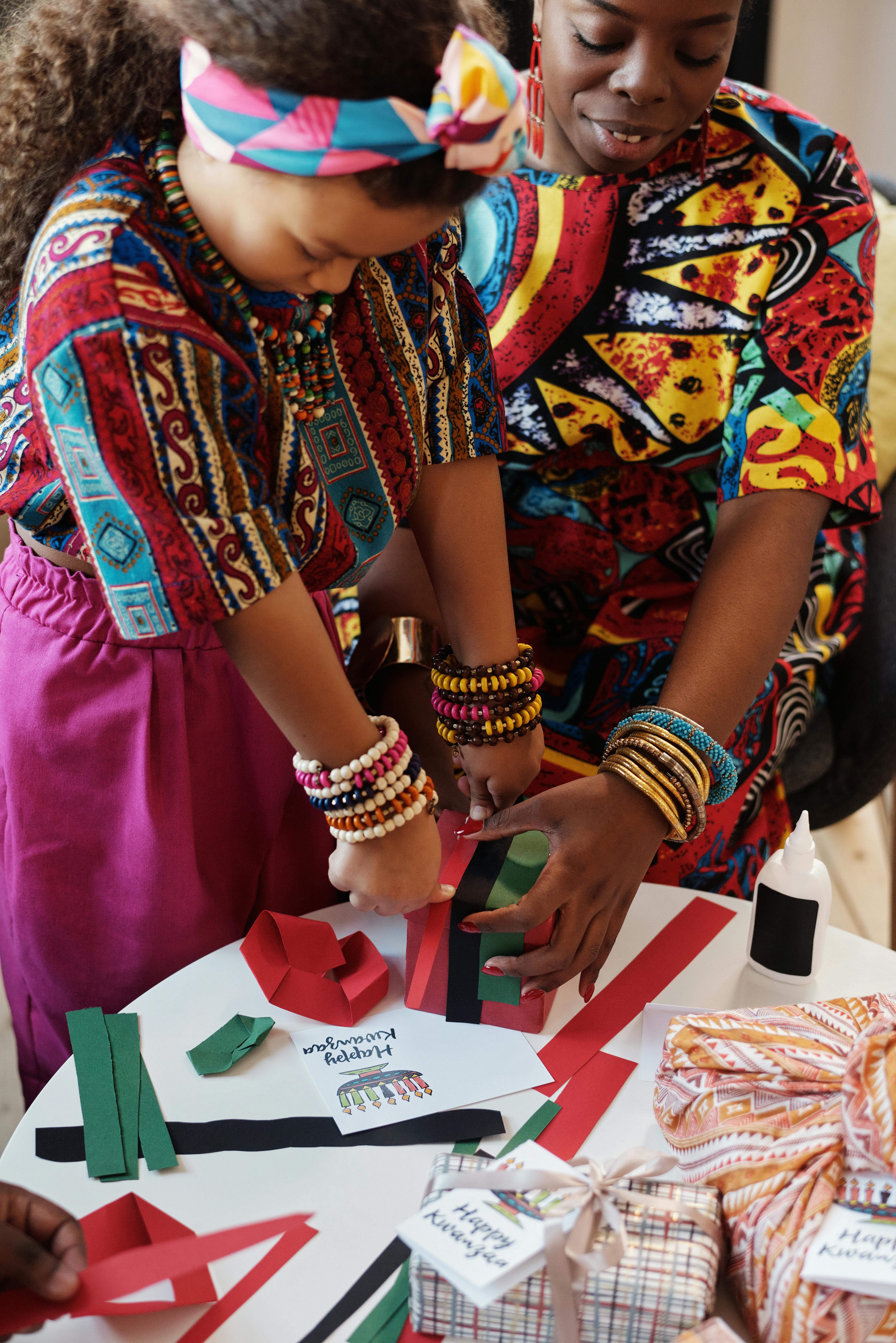 Photo Of Girl Wrapping A Gift · Free Stock Photo