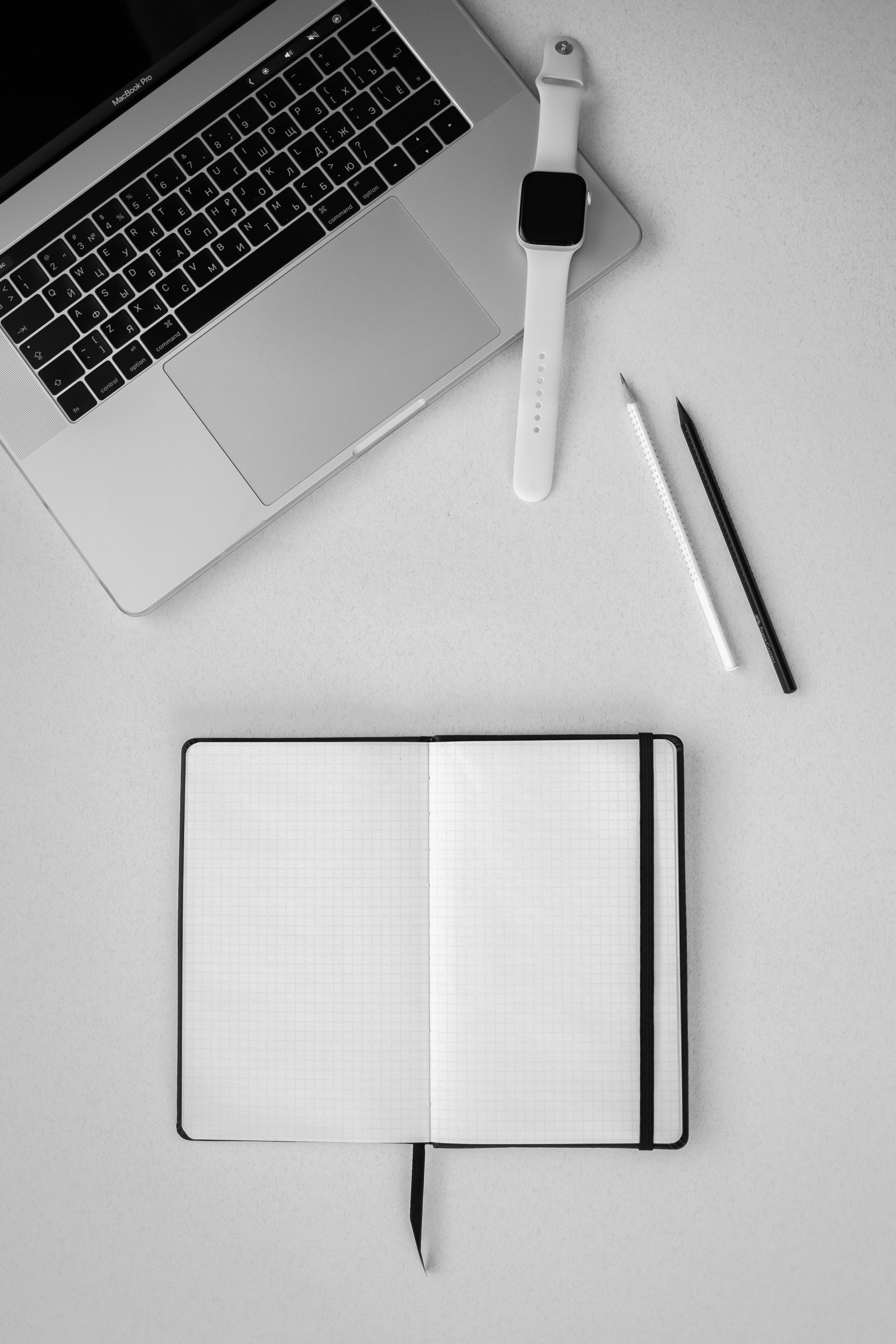 Laptop and Notebooks · Free Stock Photo
