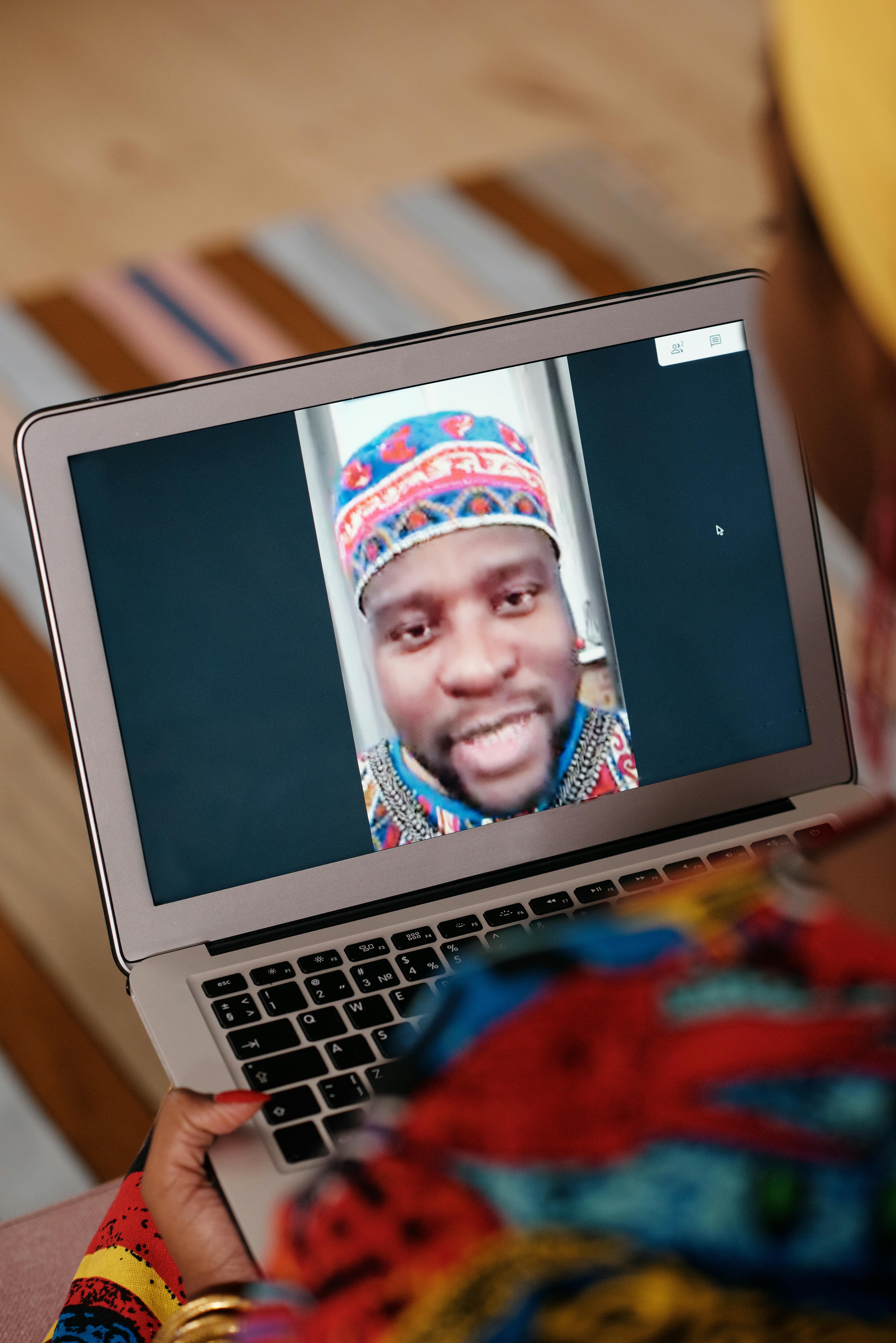 Photo Of Person On A Video Call · Free Stock Photo