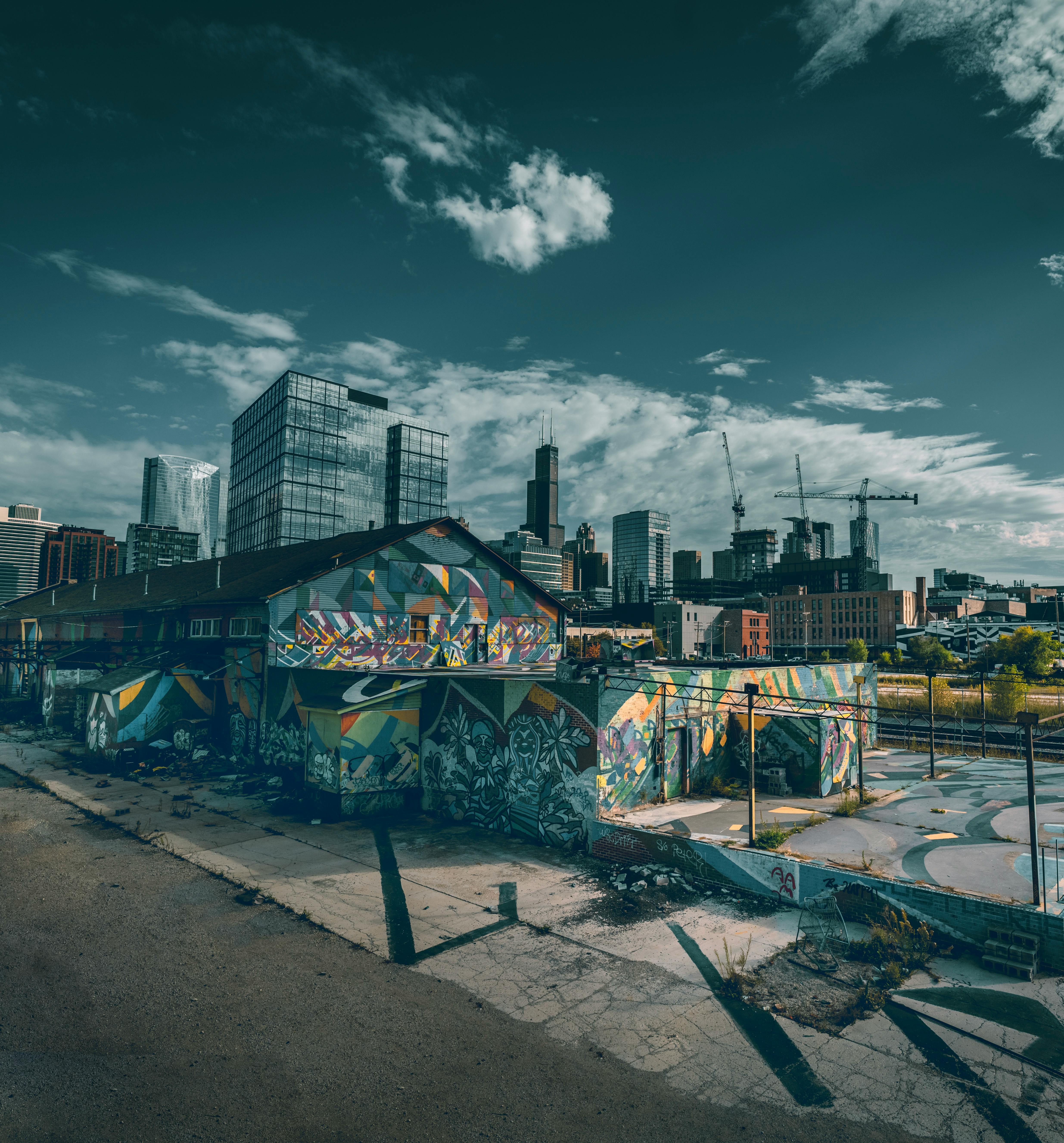 A Building with Graffiti Art · Free Stock Photo