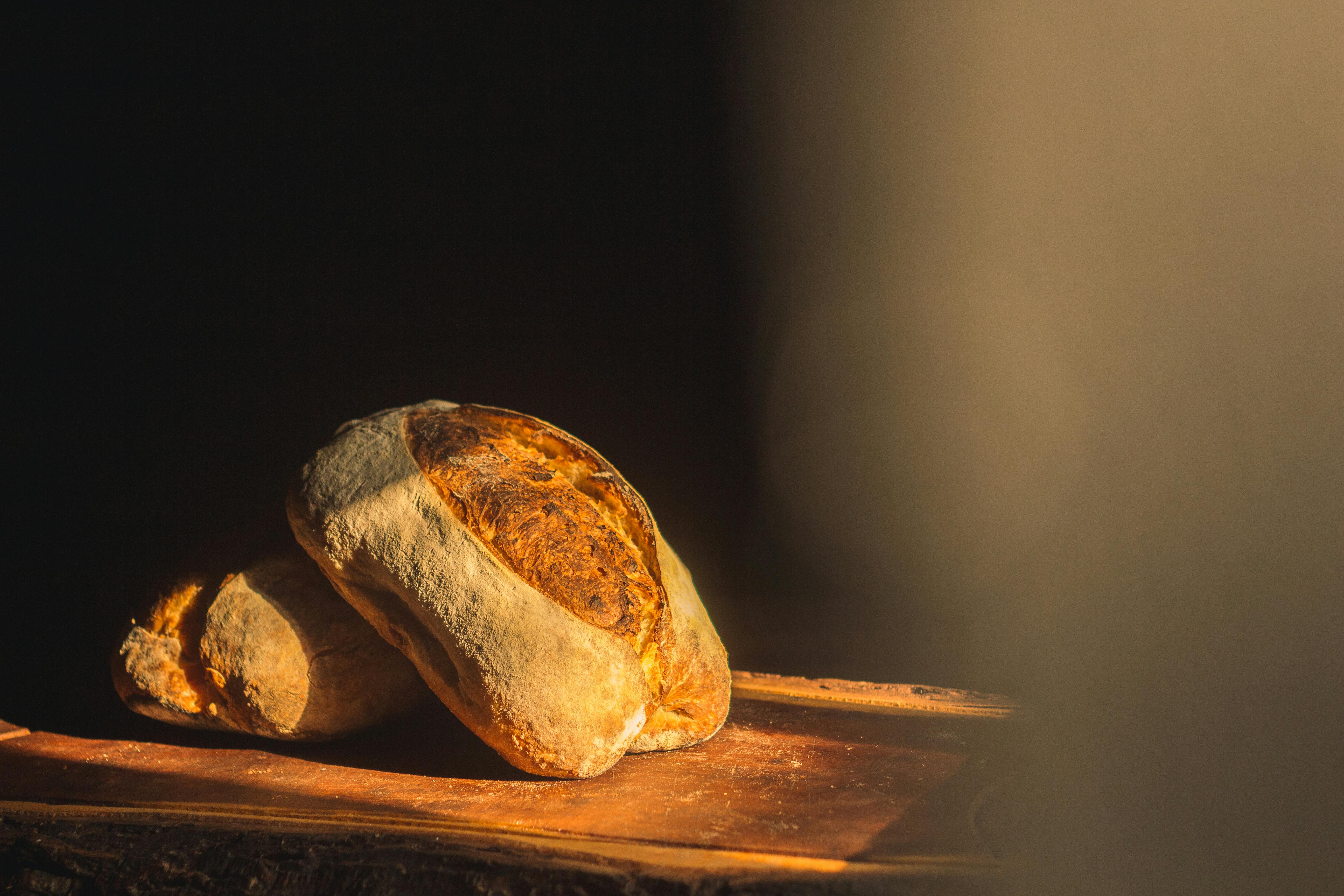 Sunlight over Bread · Free Stock Photo