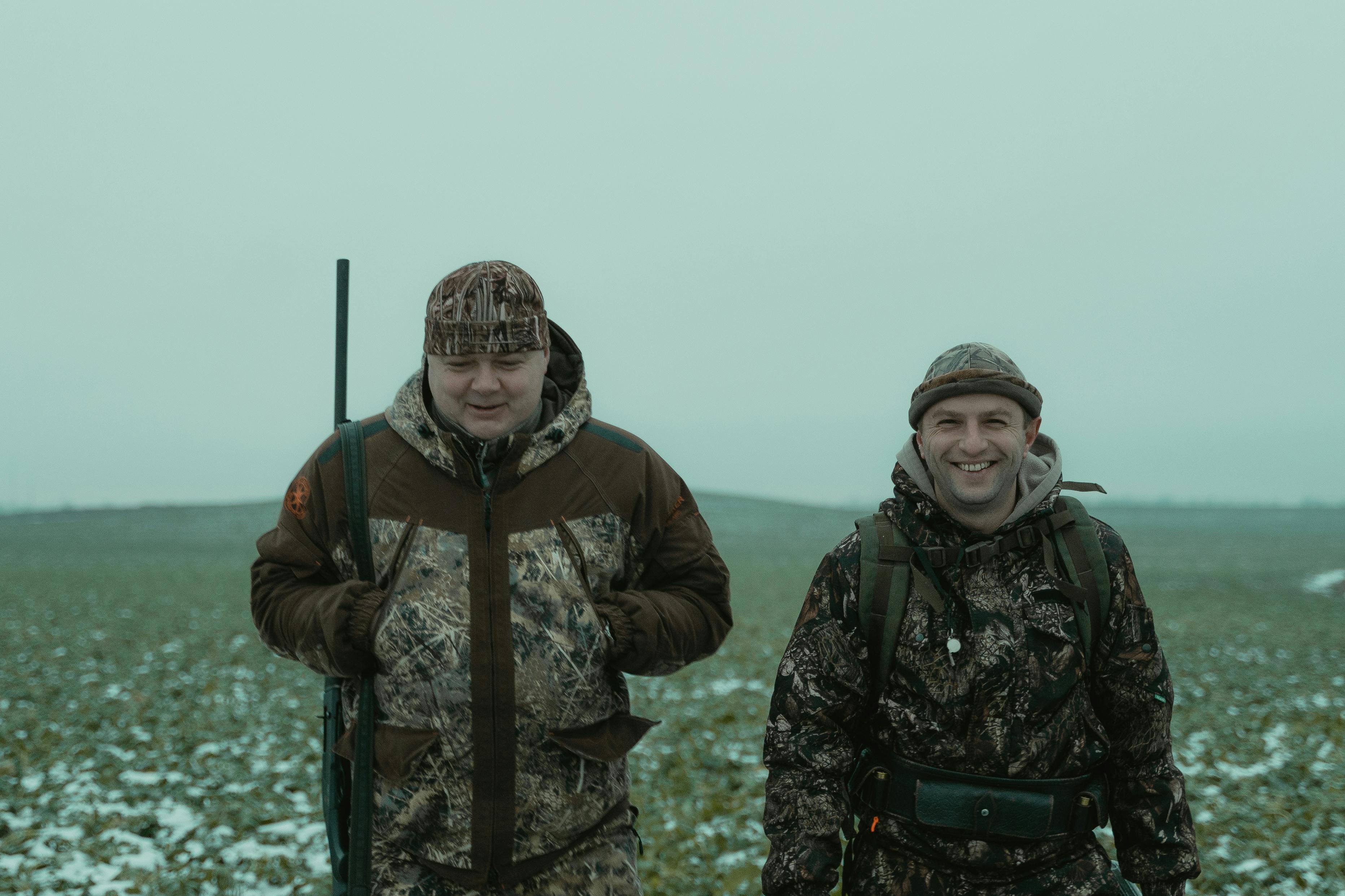 Two Men in Camouflage Jacket · Free Stock Photo