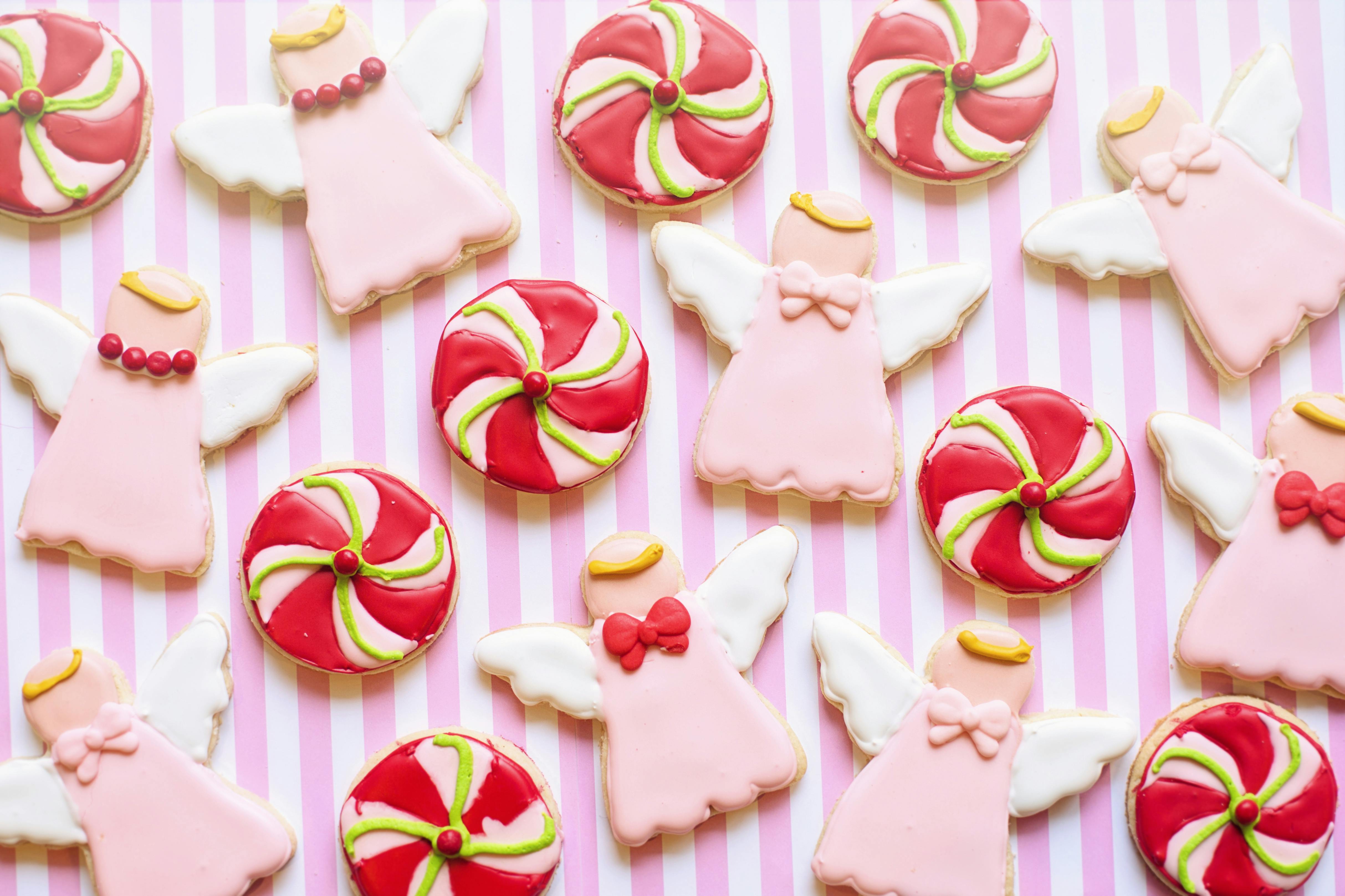 Close-Up Shot of Cookies · Free Stock Photo