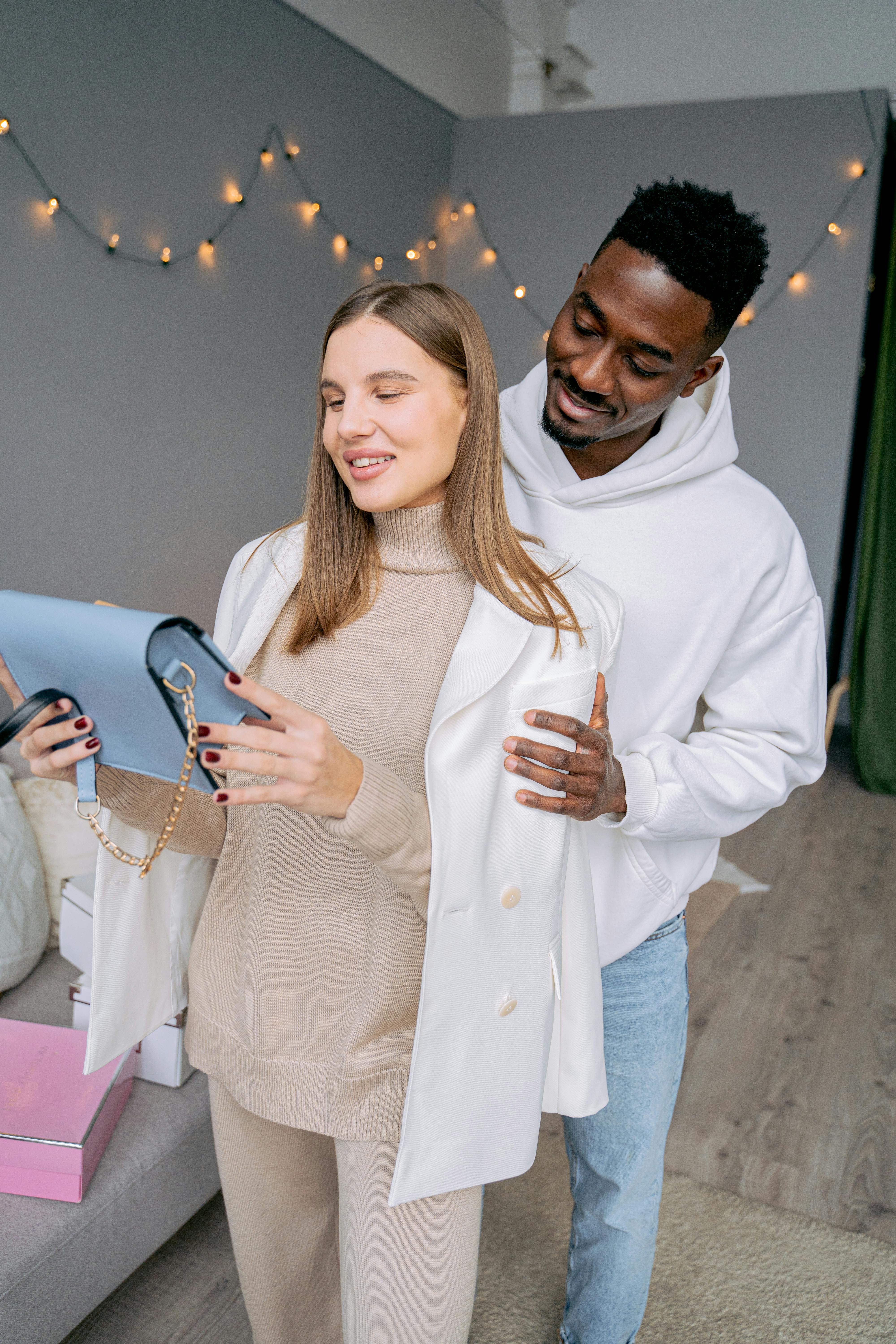 Man Standing Behind a Woman · Free Stock Photo