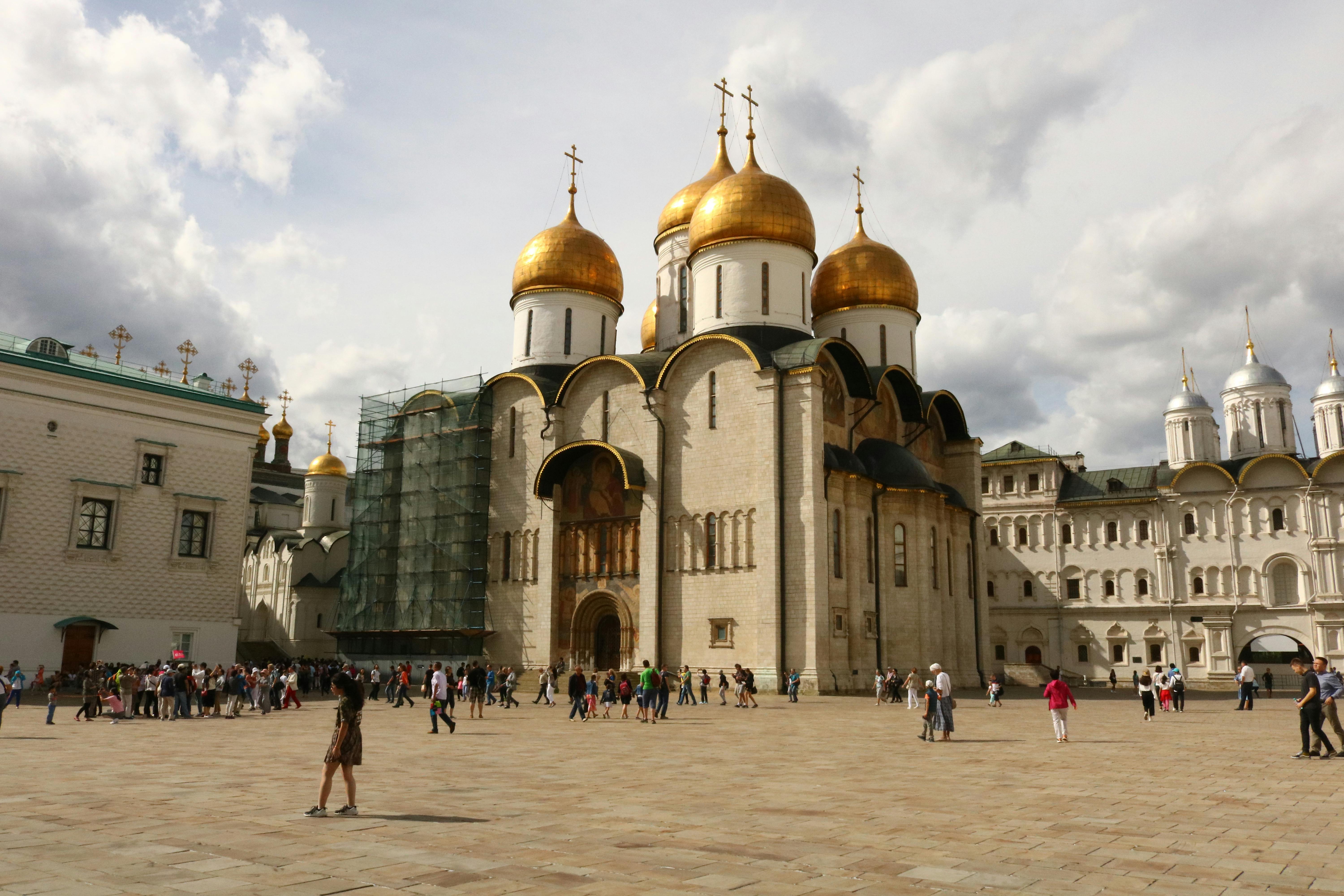 Ceiling of Moscow Cathedral Mosque · Free Stock Photo