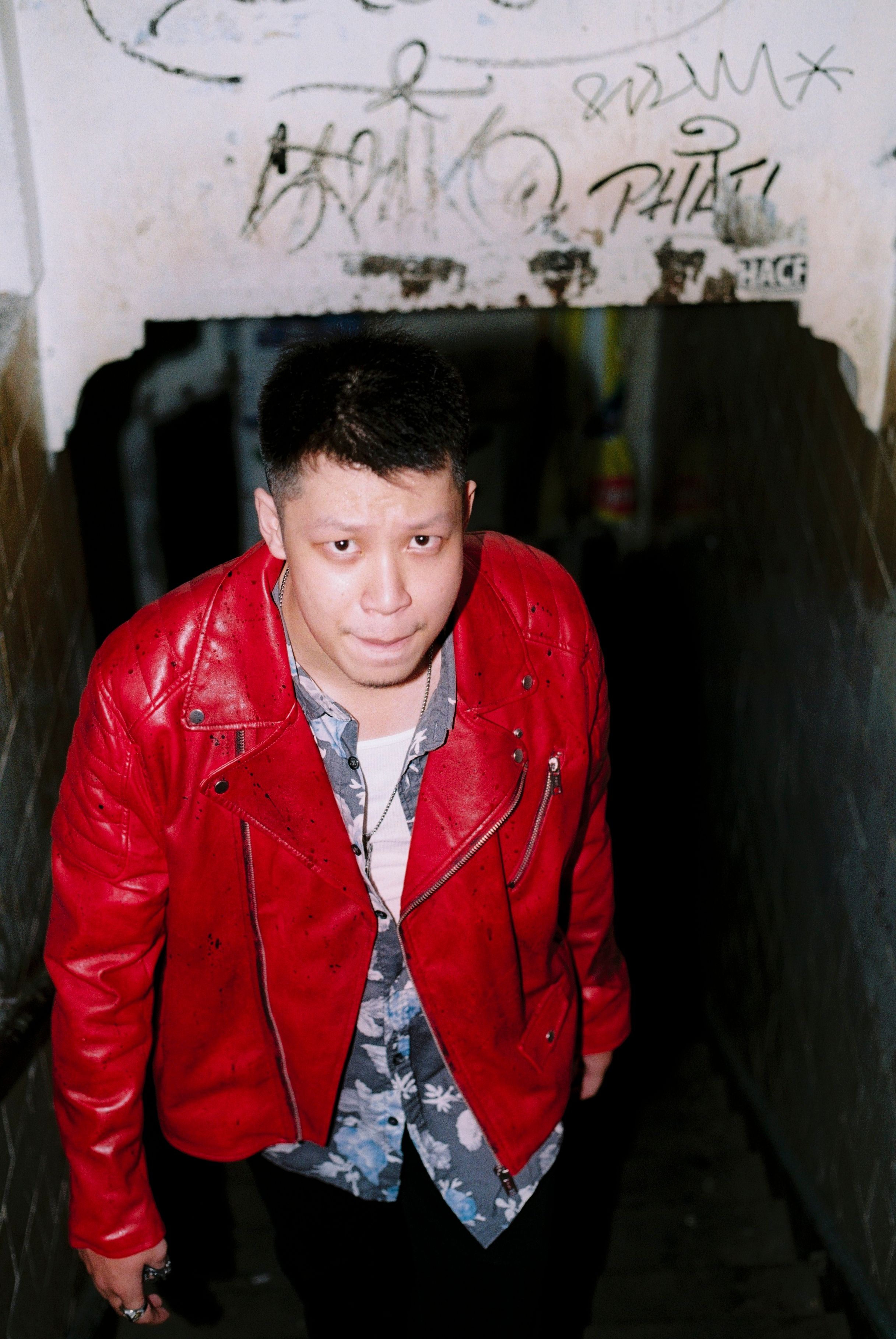 Man in Red Leather Jacket · Free Stock Photo
