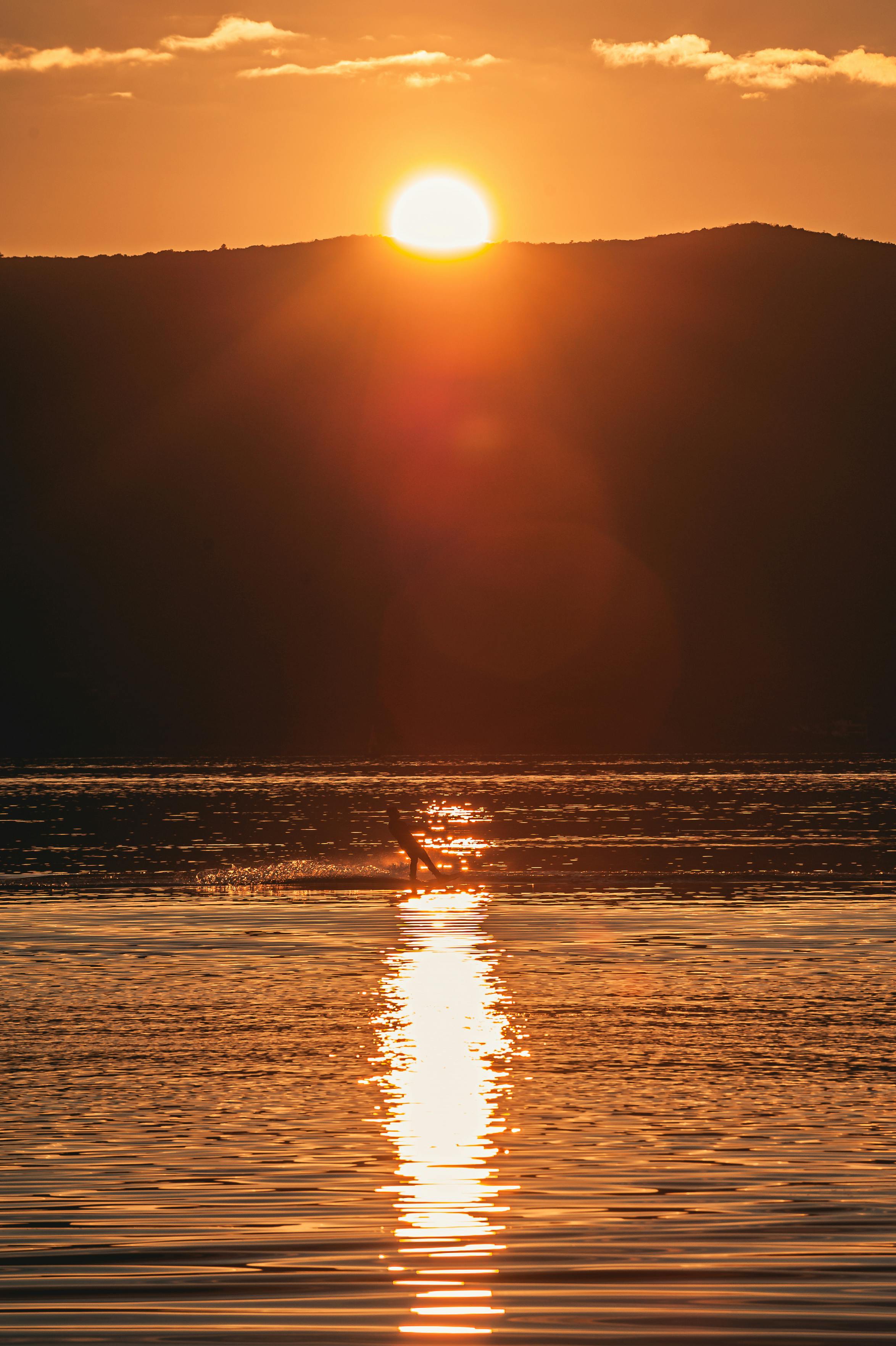 Sunset Reflecting in Mirror · Free Stock Photo