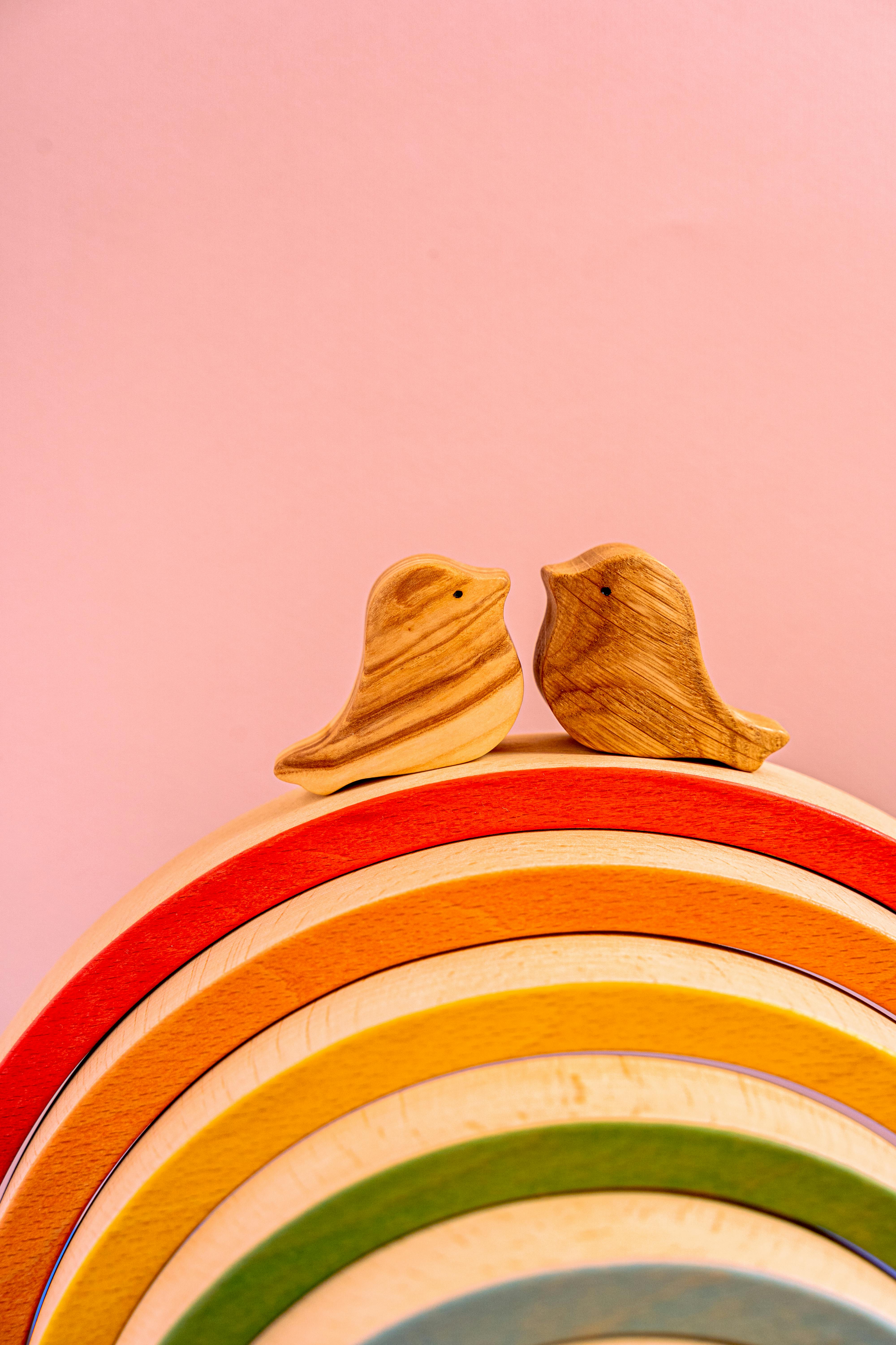 Brown Wooden Bird Figurines · Free Stock Photo