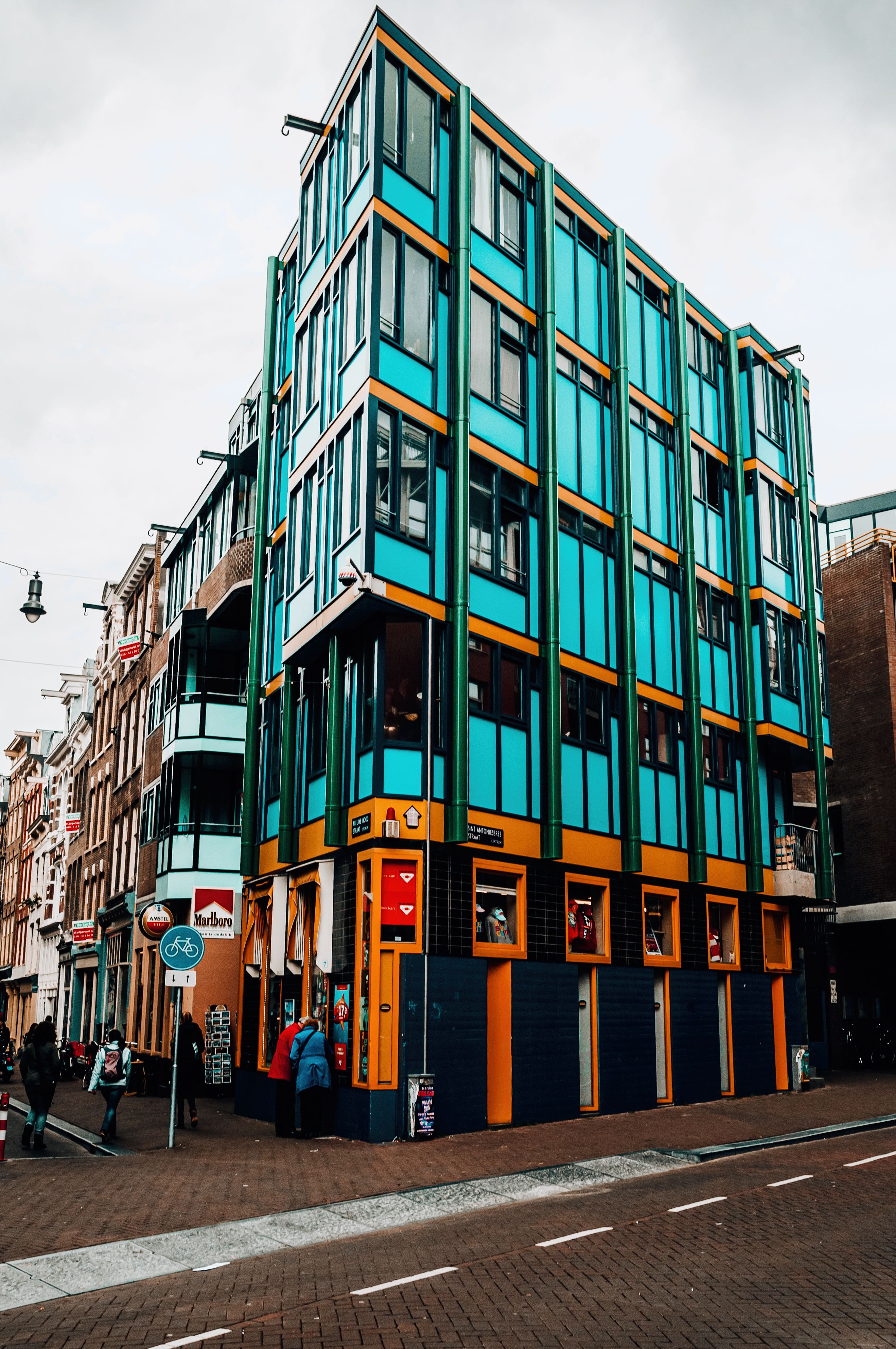 Photo of Blue Building in the City · Free Stock Photo