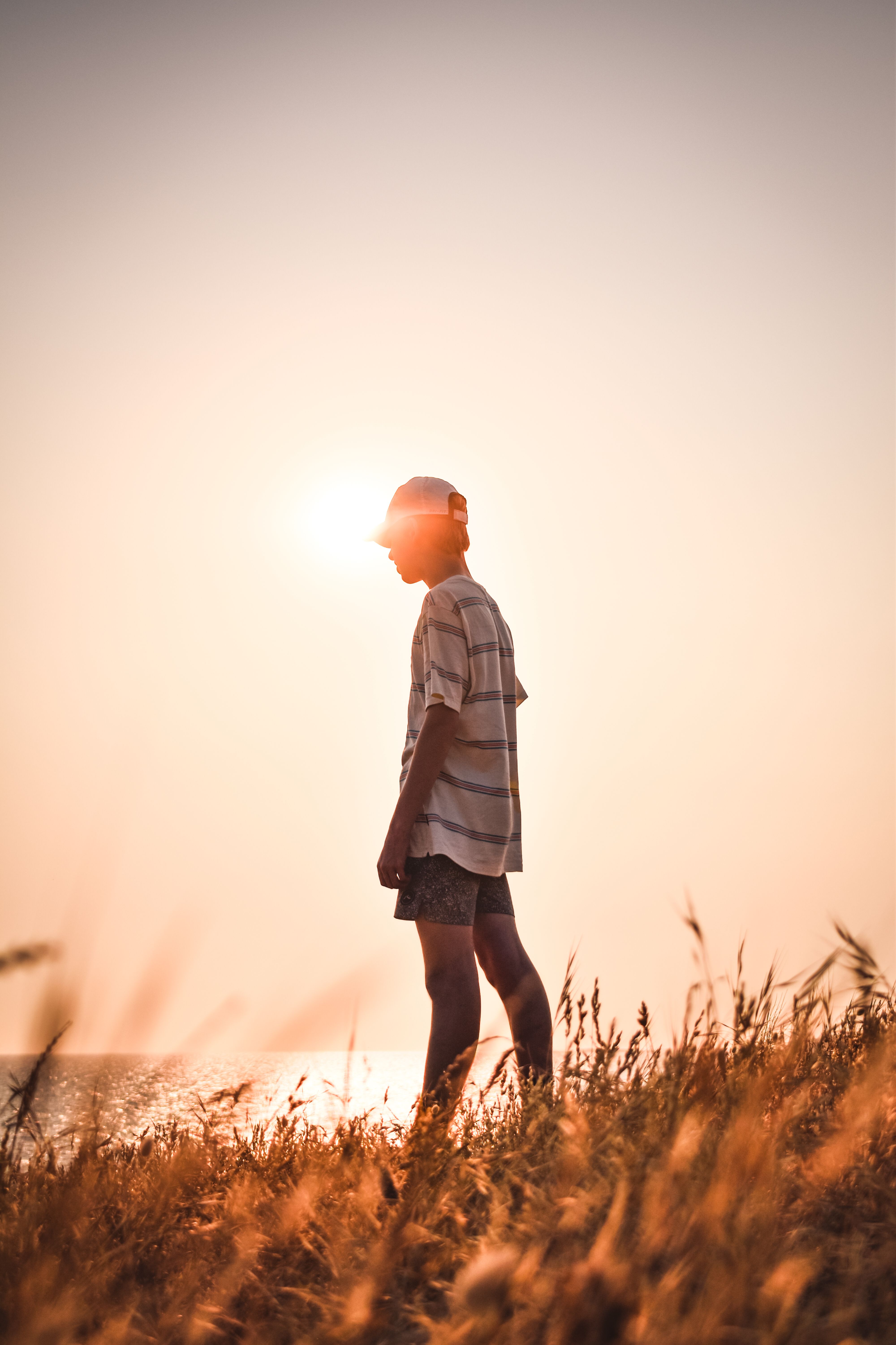 Person Standing under a Tree · Free Stock Photo