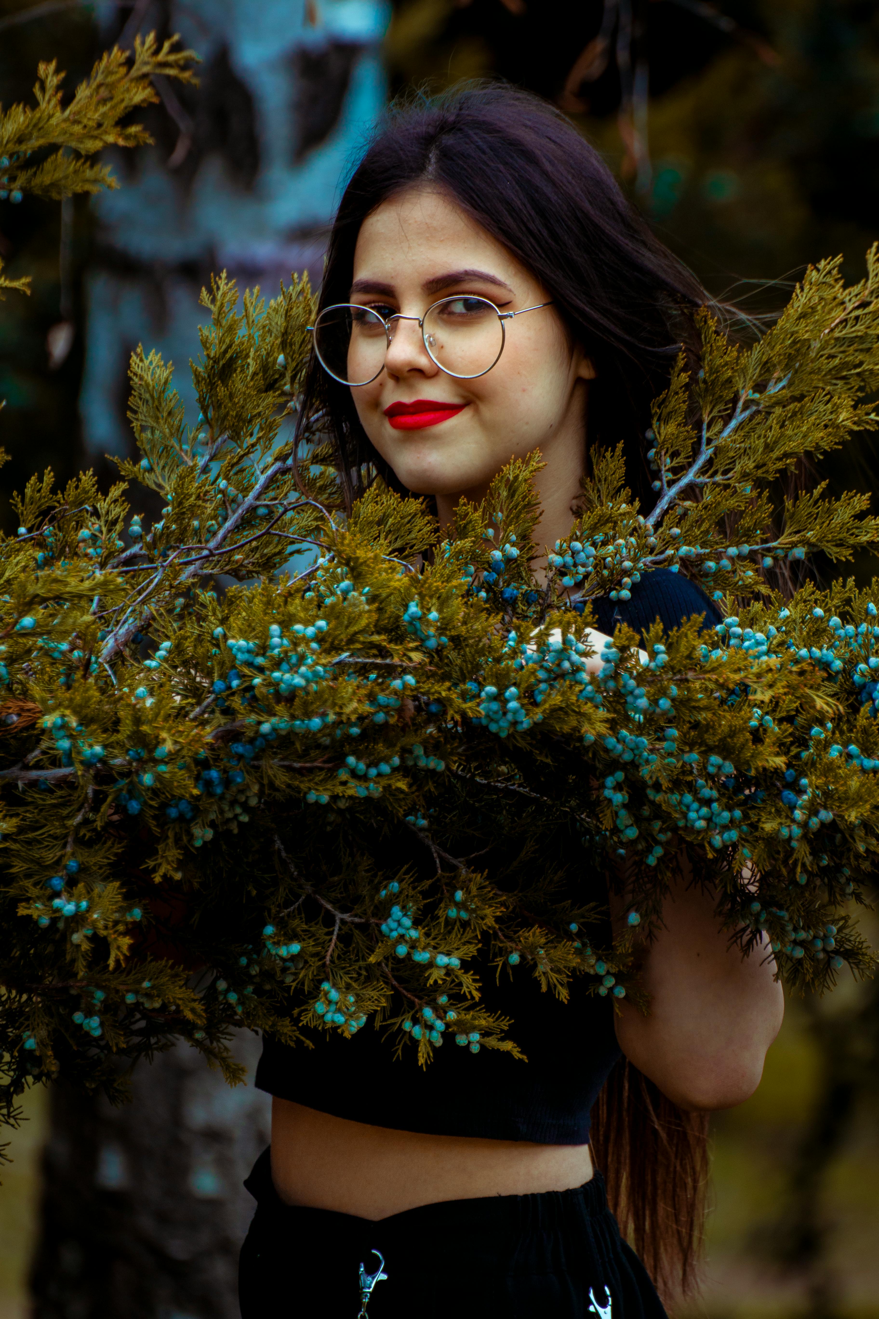Young Woman in Strong Makeup · Free Stock Photo