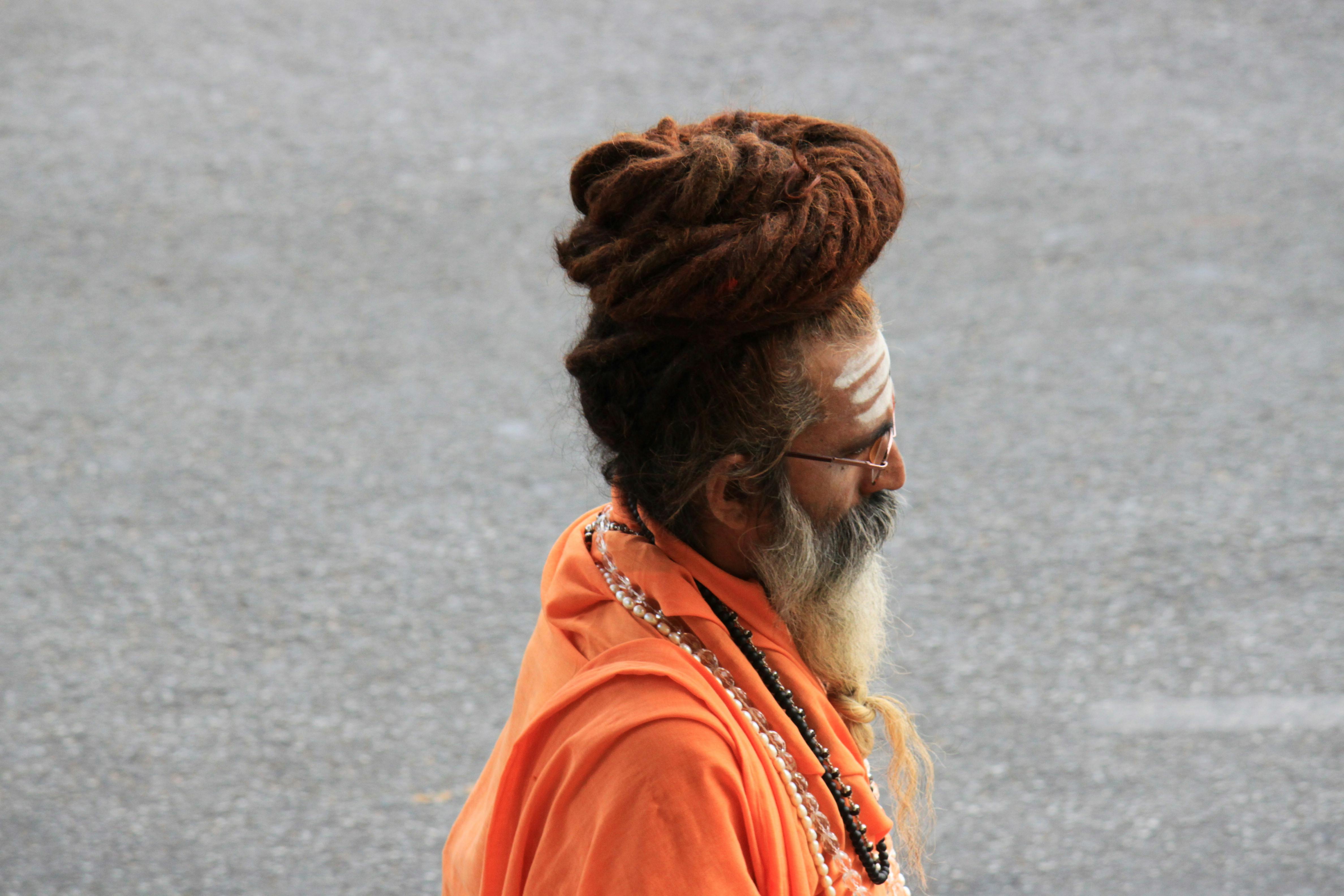Man Wearing Orange Shirt · Free Stock Photo