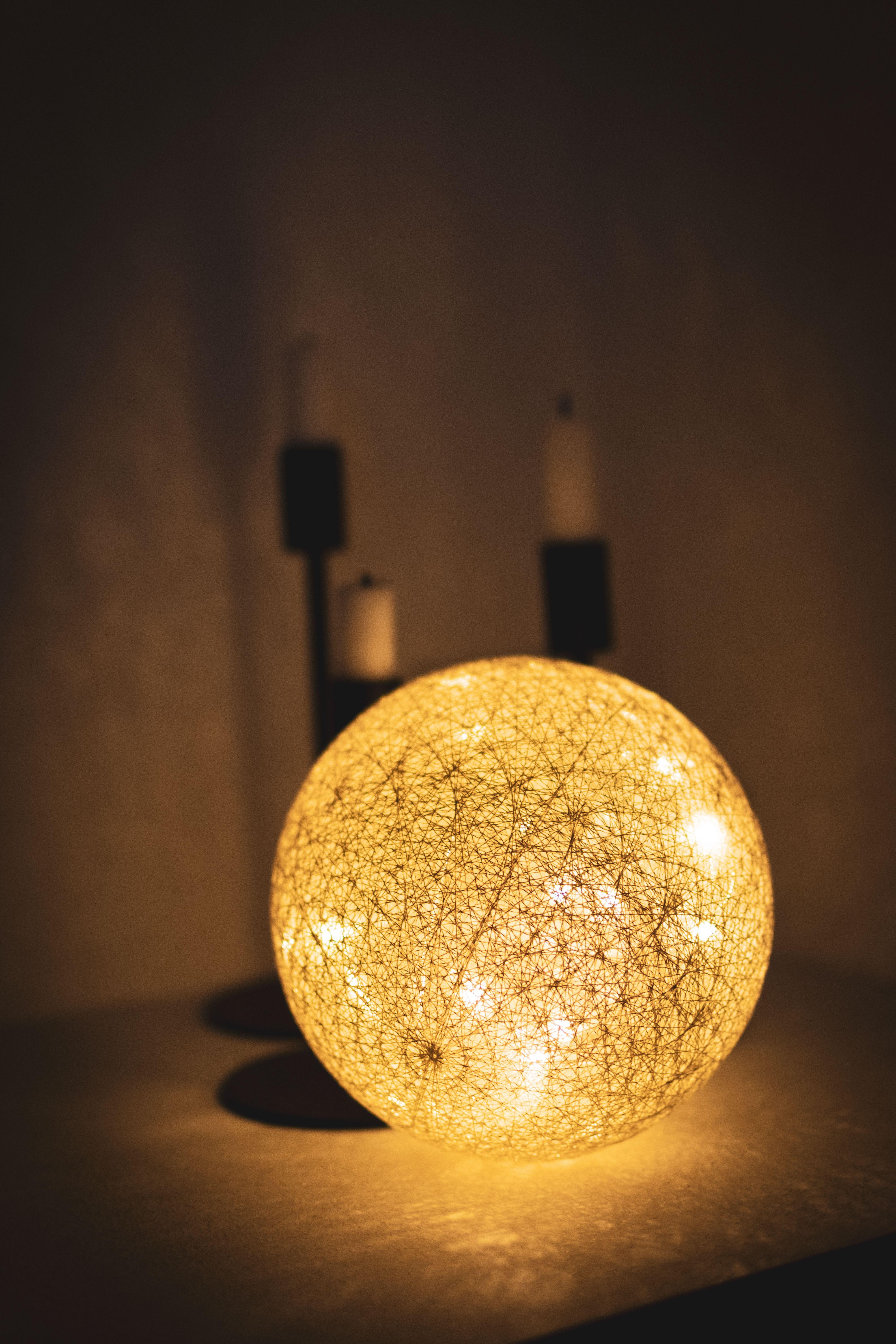 Photo of a Round Ball with Lights Inside · Free Stock Photo