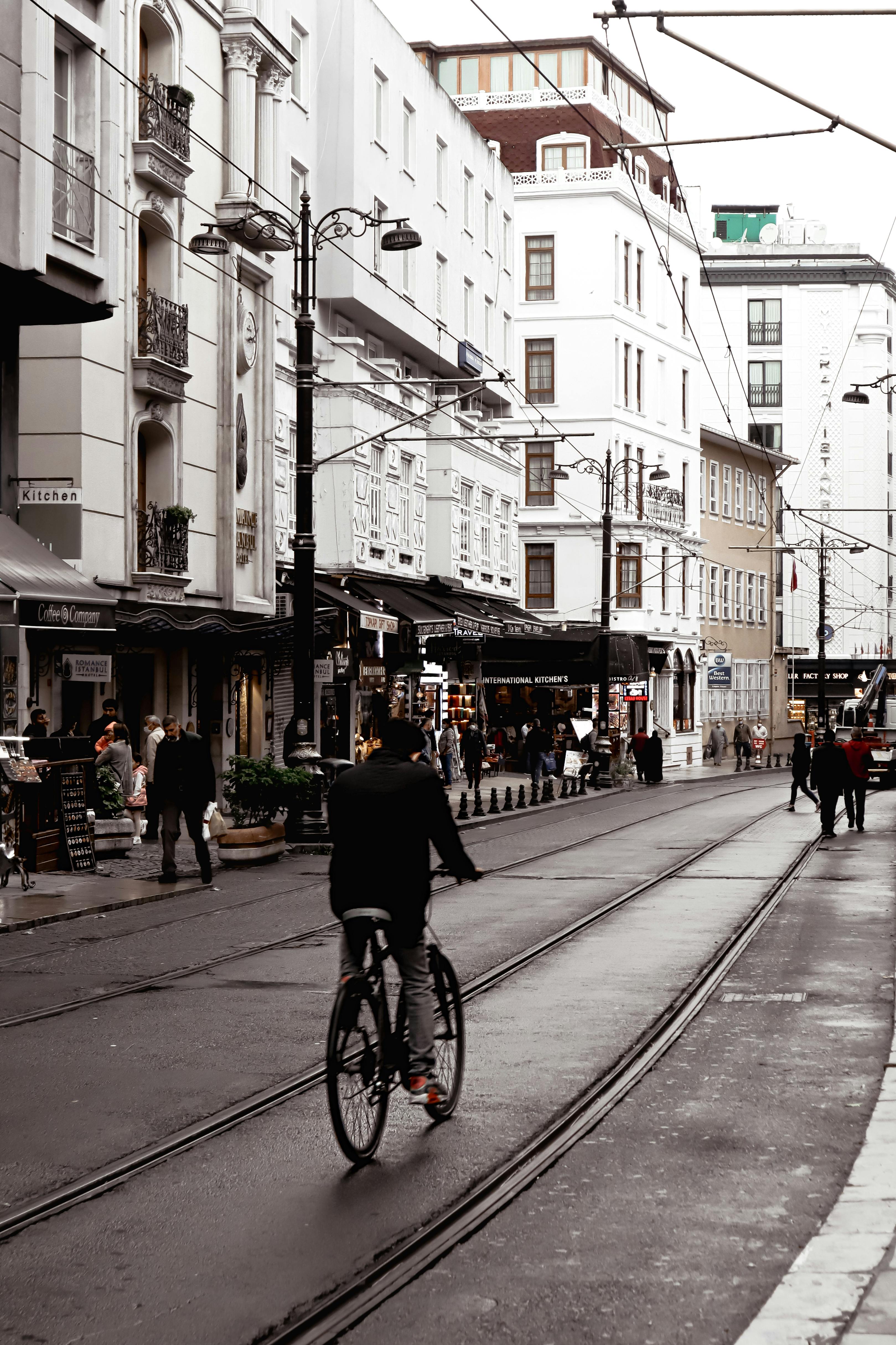 People Walking on Sidewalk on the Street · Free Stock Photo