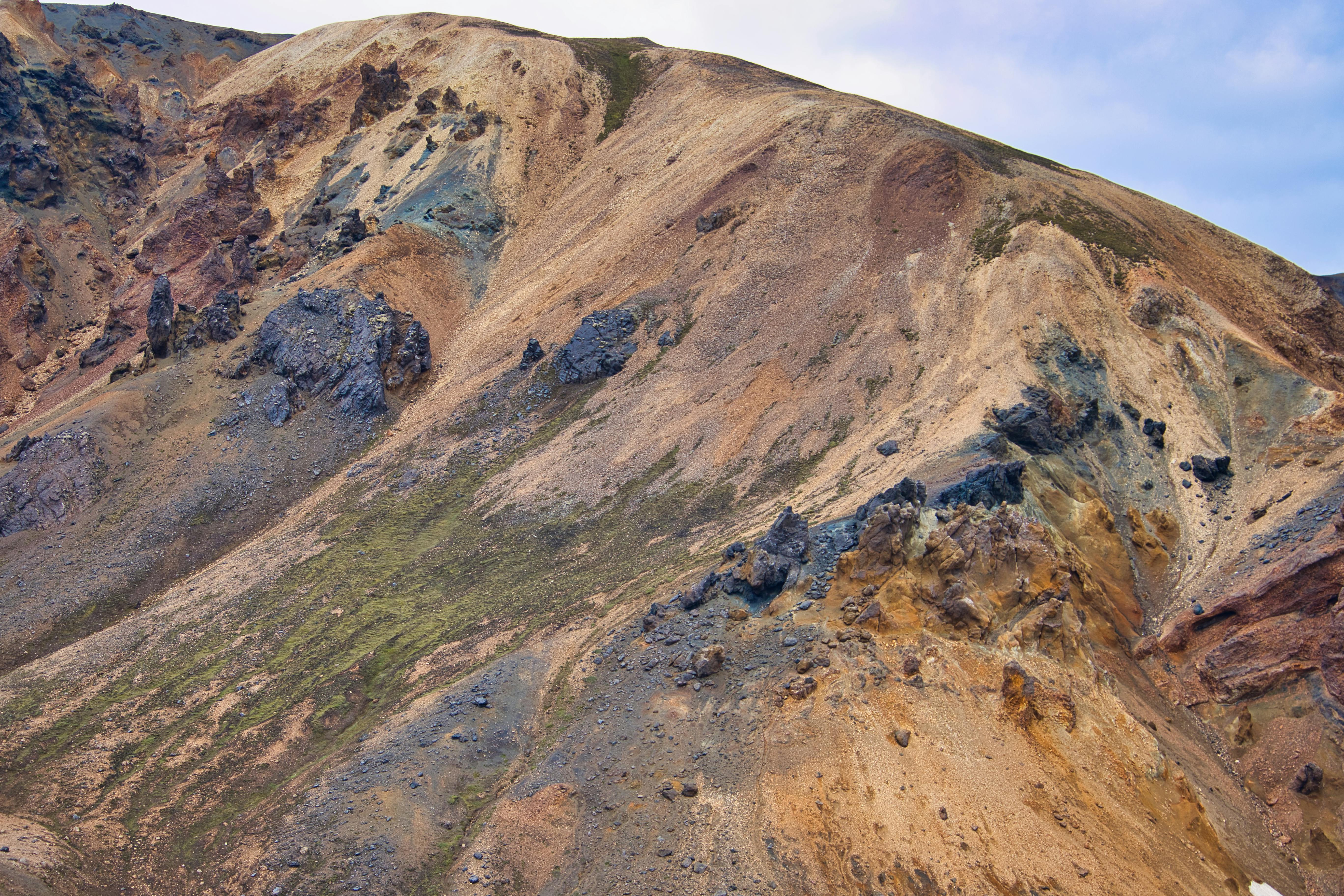 Photo of a Brown Mountain · Free Stock Photo