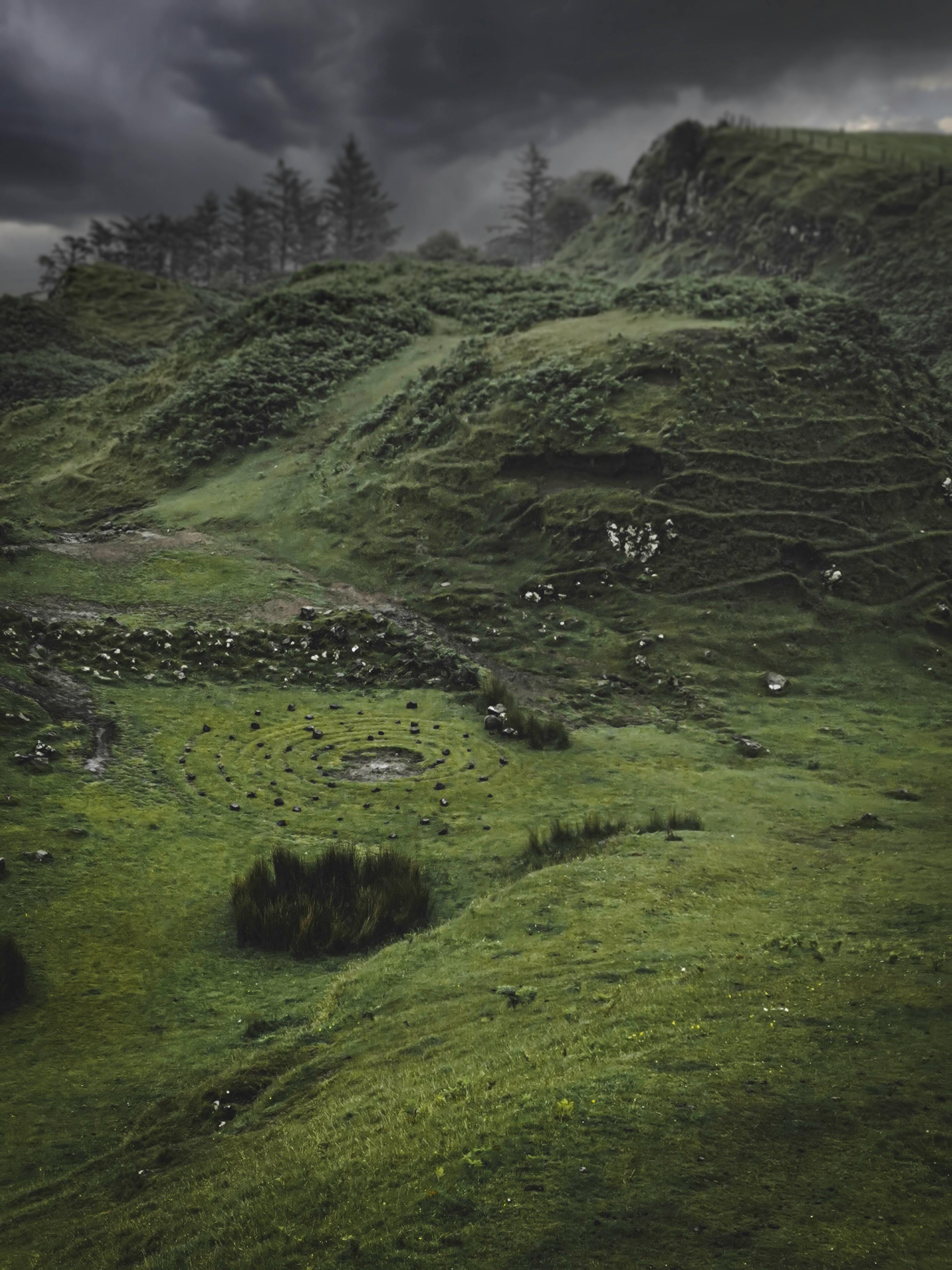 Aerial View of a Mountain · Free Stock Photo