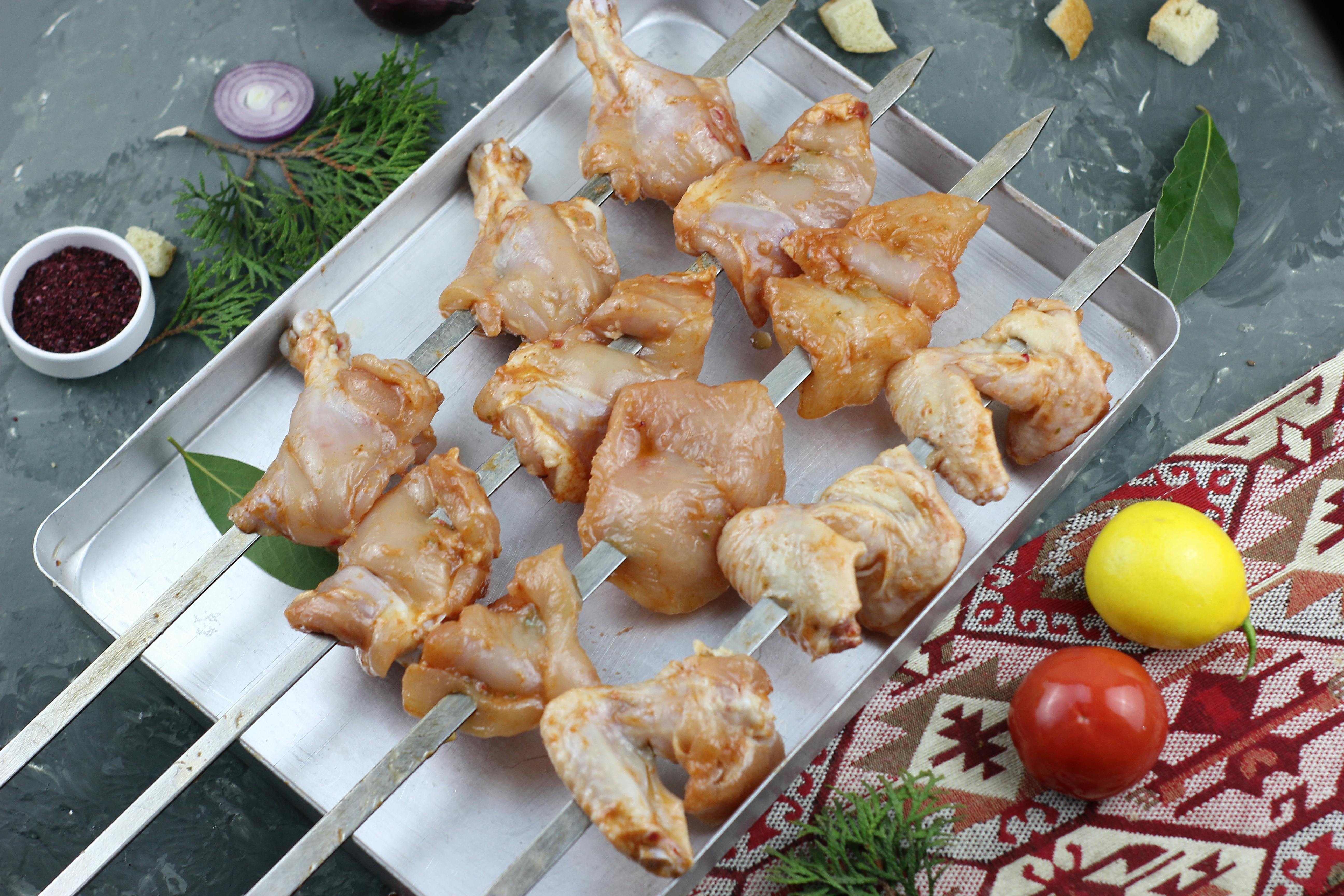 Cooked Food in Stainless Steel Plate · Free Stock Photo