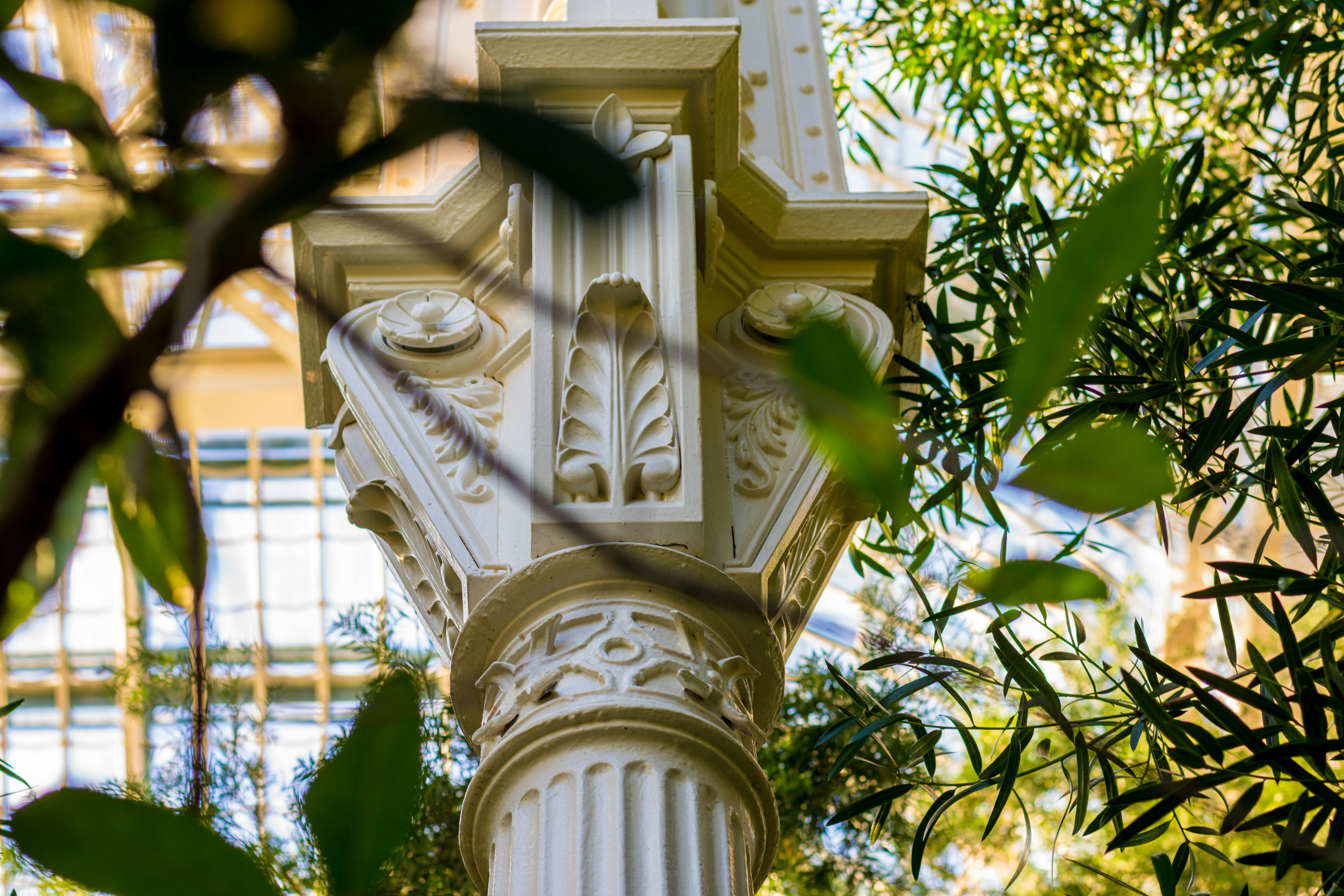 Closeup Photography of White Column Stand · Free Stock Photo