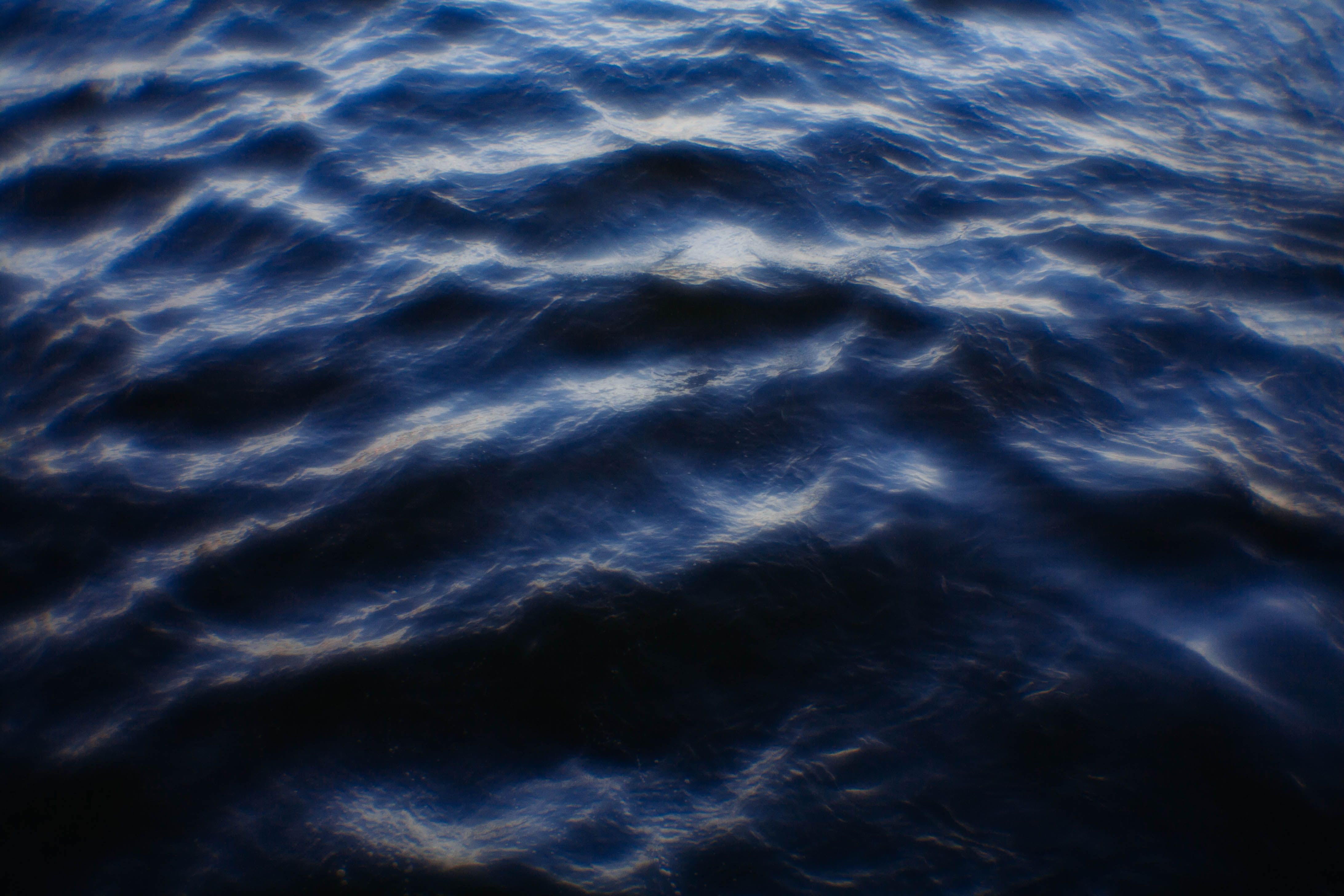 Dark Ocean Surface · Free Stock Photo