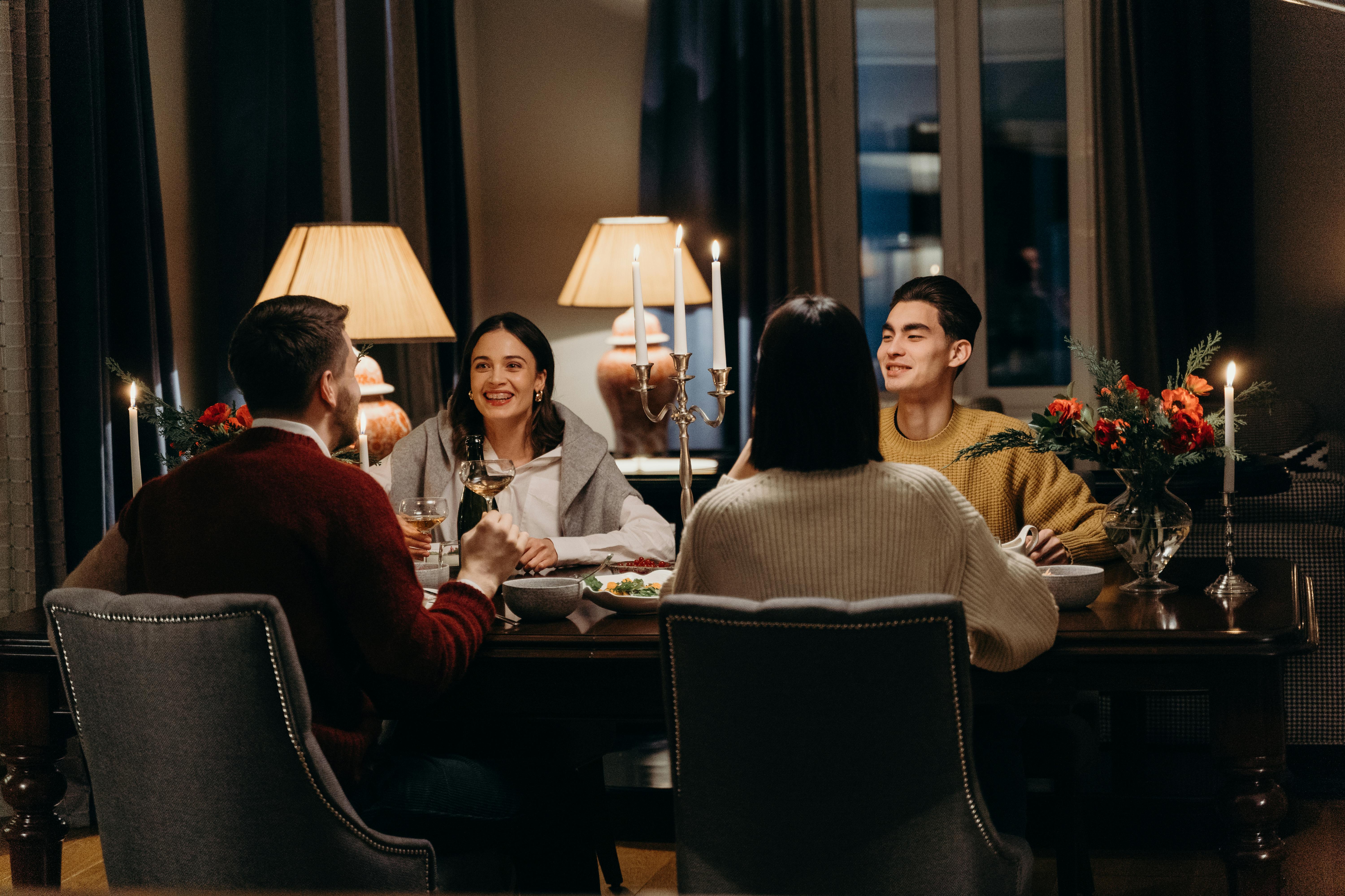A People Having Dinner Together · Free Stock Photo
