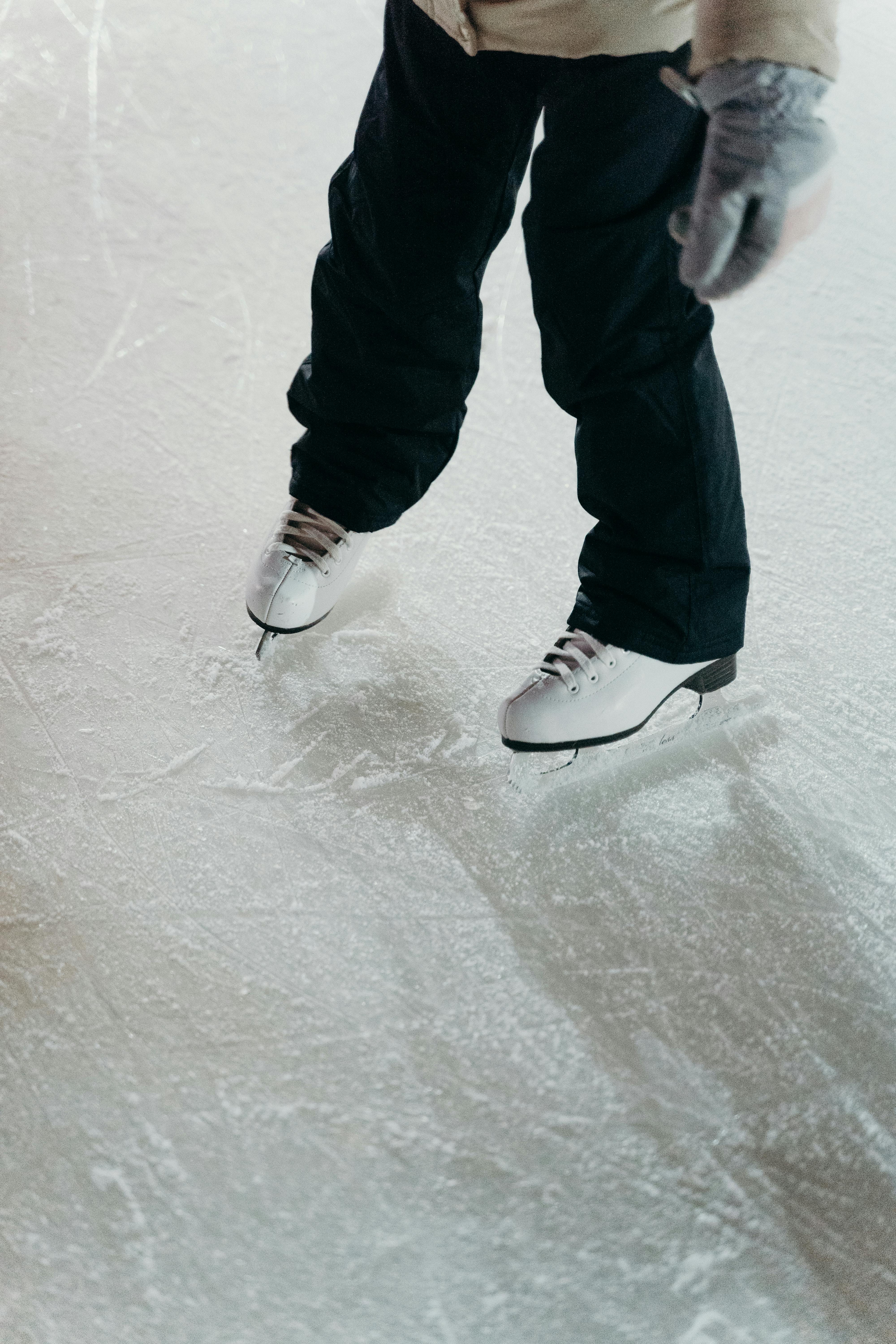 Person in Ice Skating Shoes · Free Stock Photo