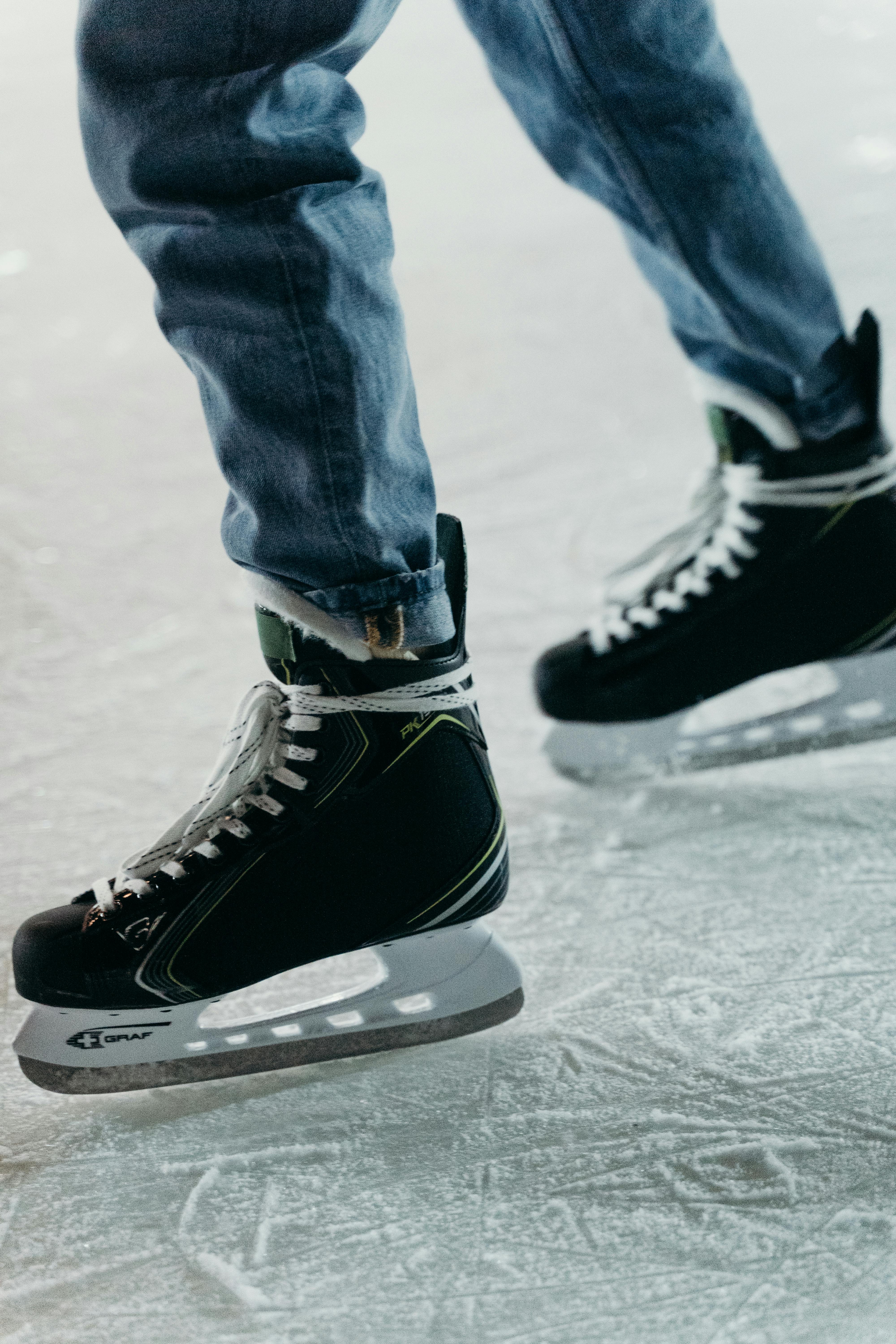 A Black Ice Skating Shoes · Free Stock Photo