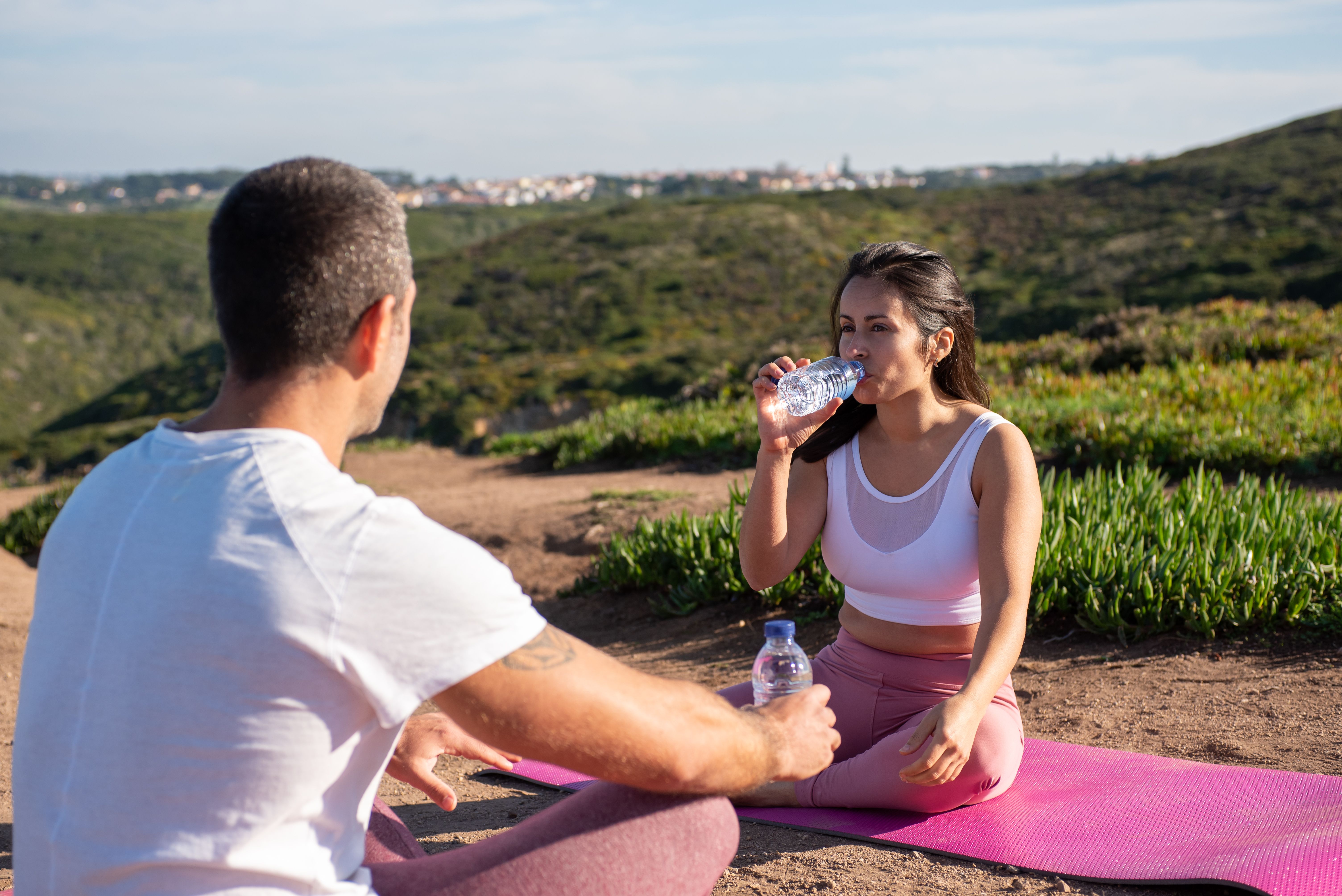 Exercising And Drinking Water Photos, Download The BEST Free Exercising ...