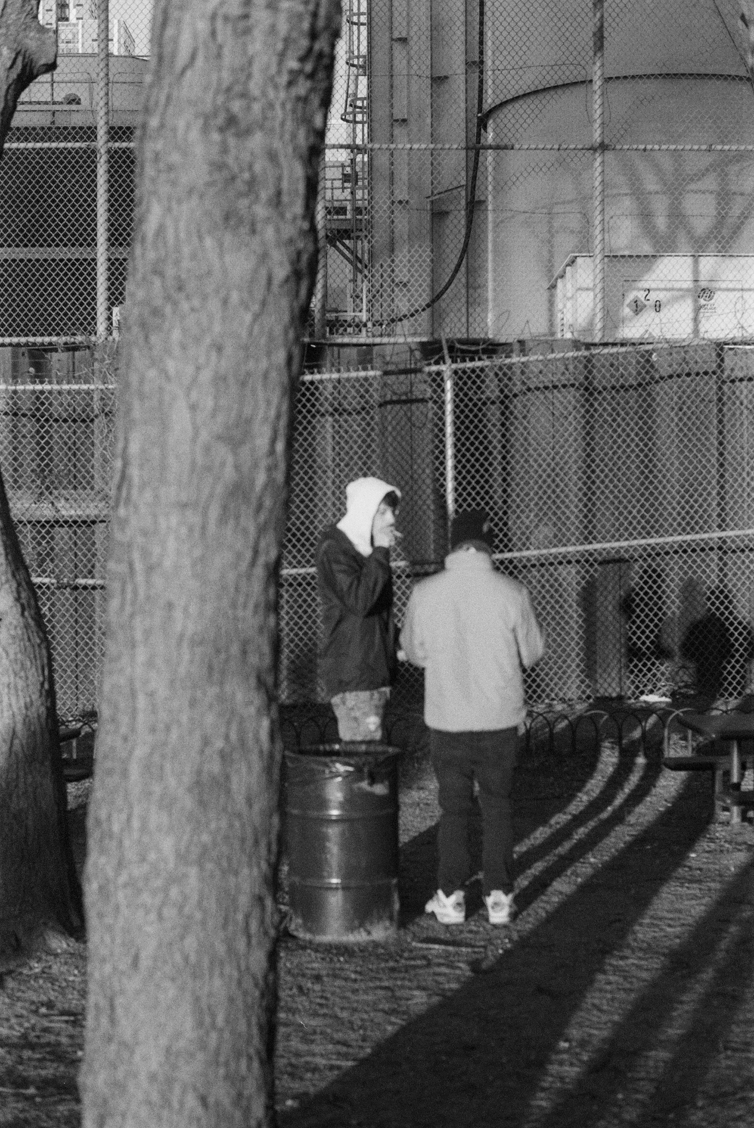 People Smoking Outside · Free Stock Photo
