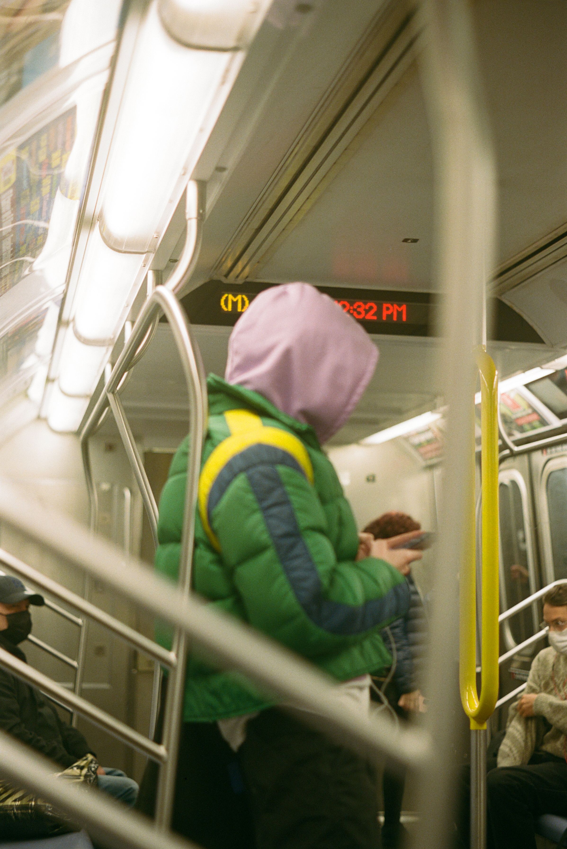 People Riding on a Train · Free Stock Photo