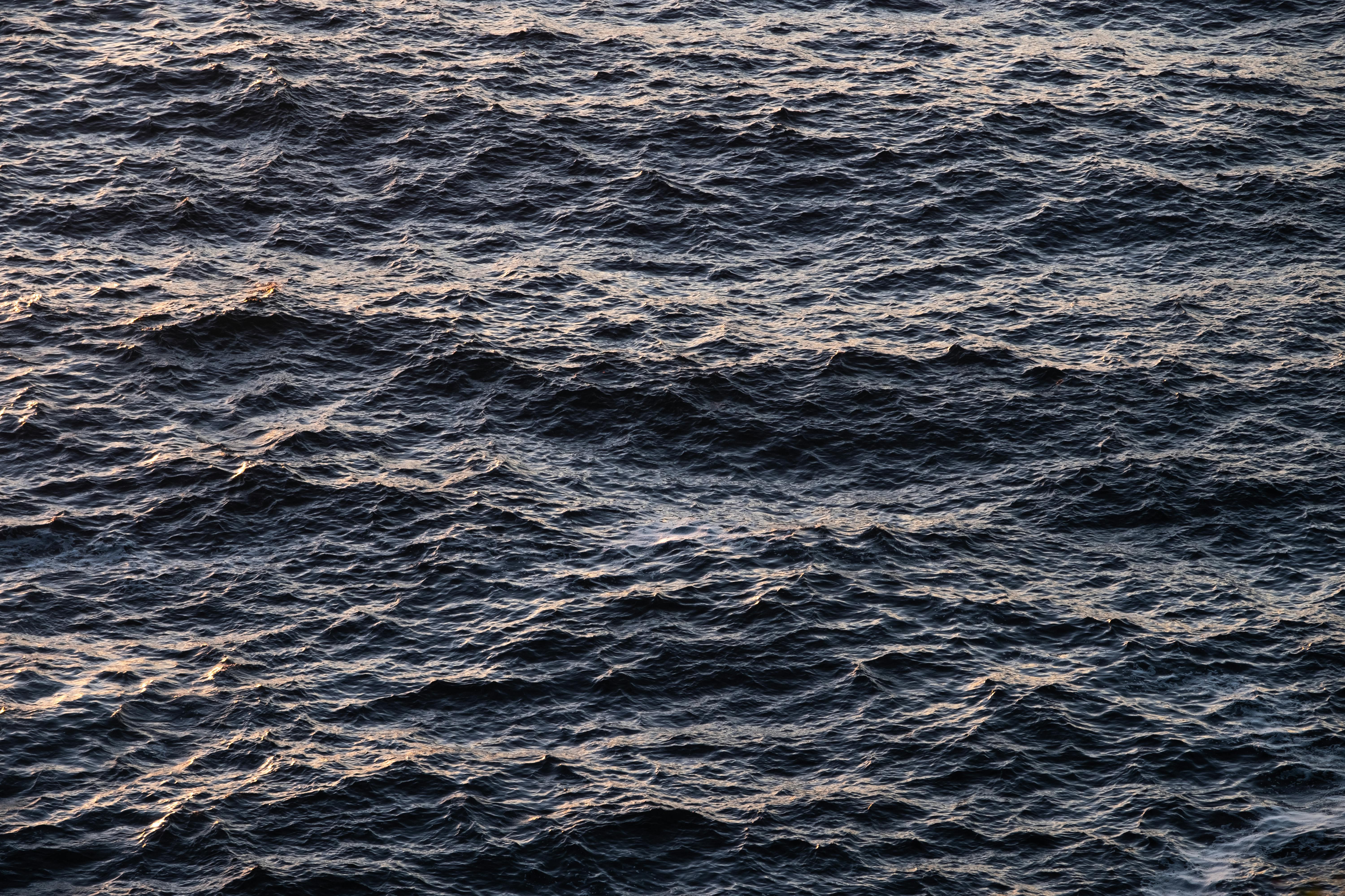 Rippling water of blue sea in daytime · Free Stock Photo