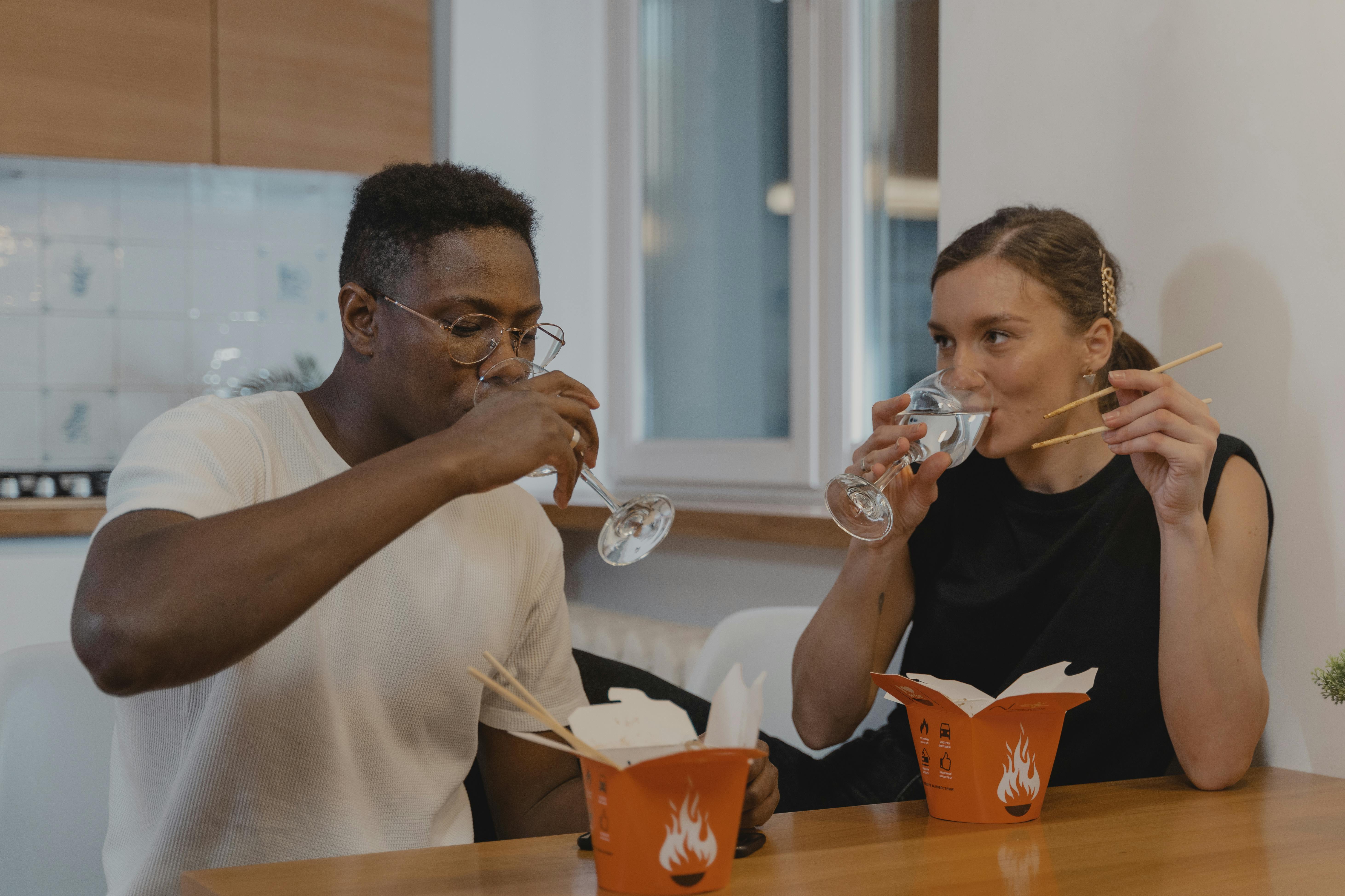 Water Drinking Before Eating Photos, Download The BEST Free Water ...