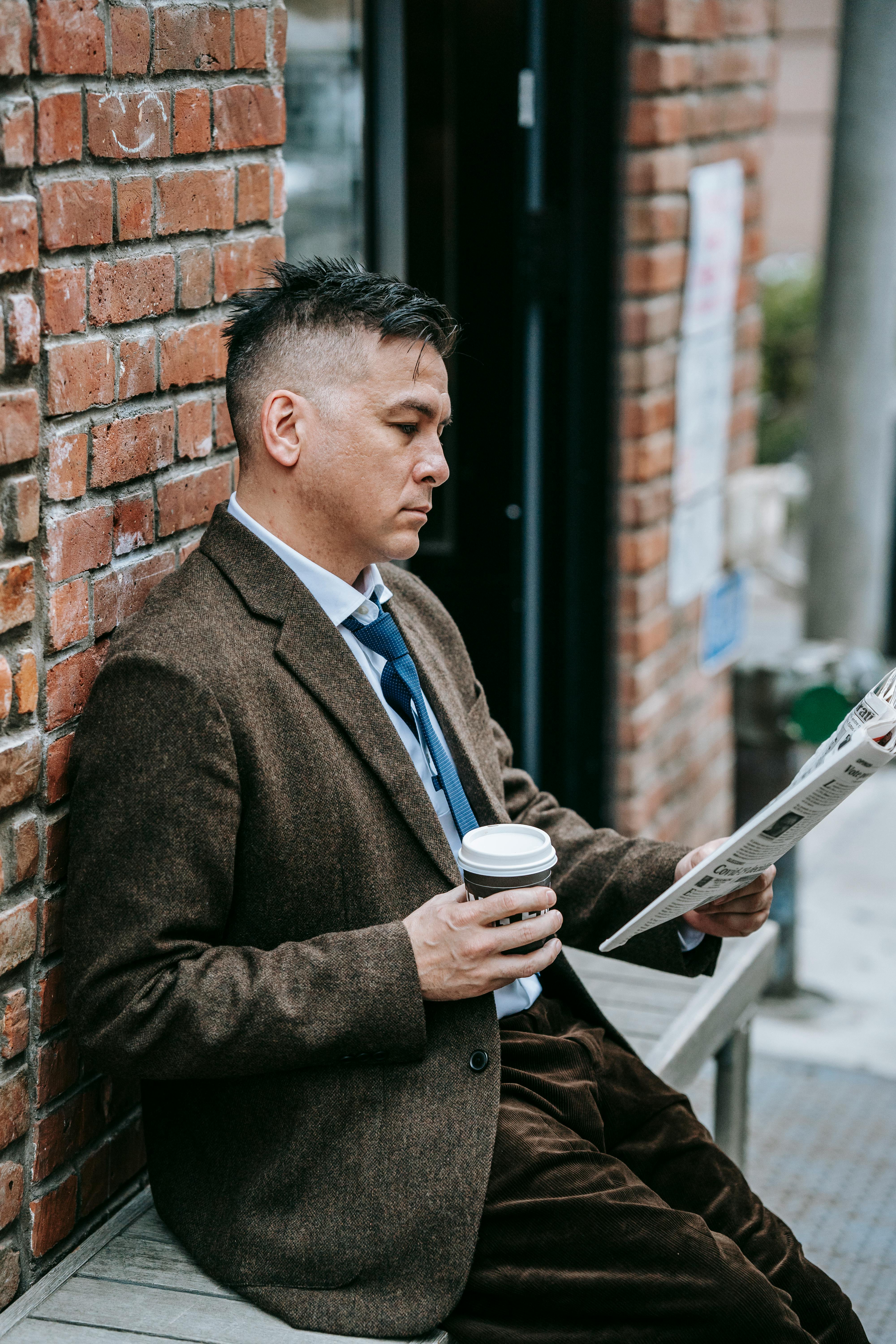 Coffee Newspaper Brick Photos, Download The BEST Free Coffee Newspaper ...