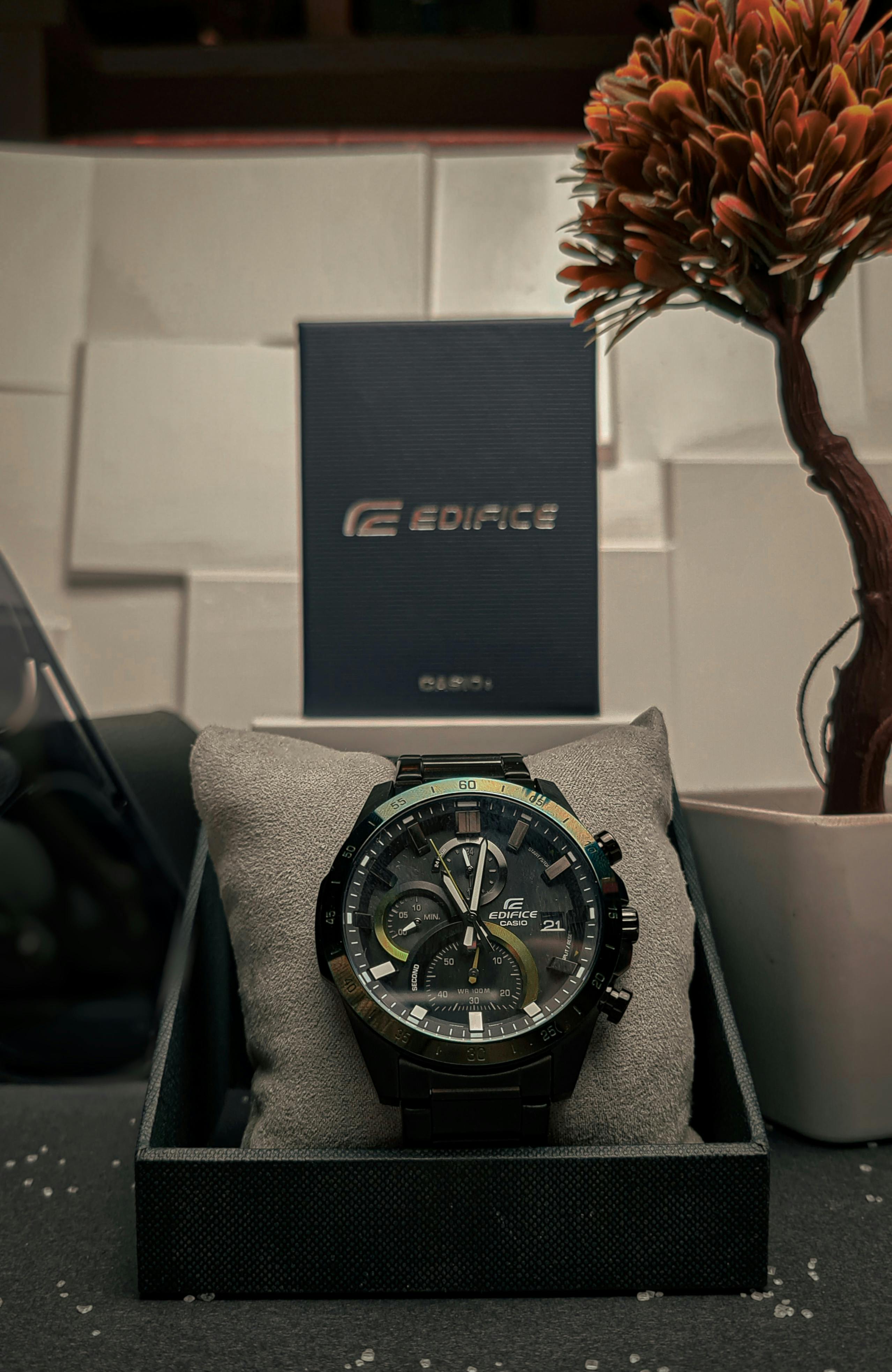 Casio Wristwatch on Box · Free Stock Photo