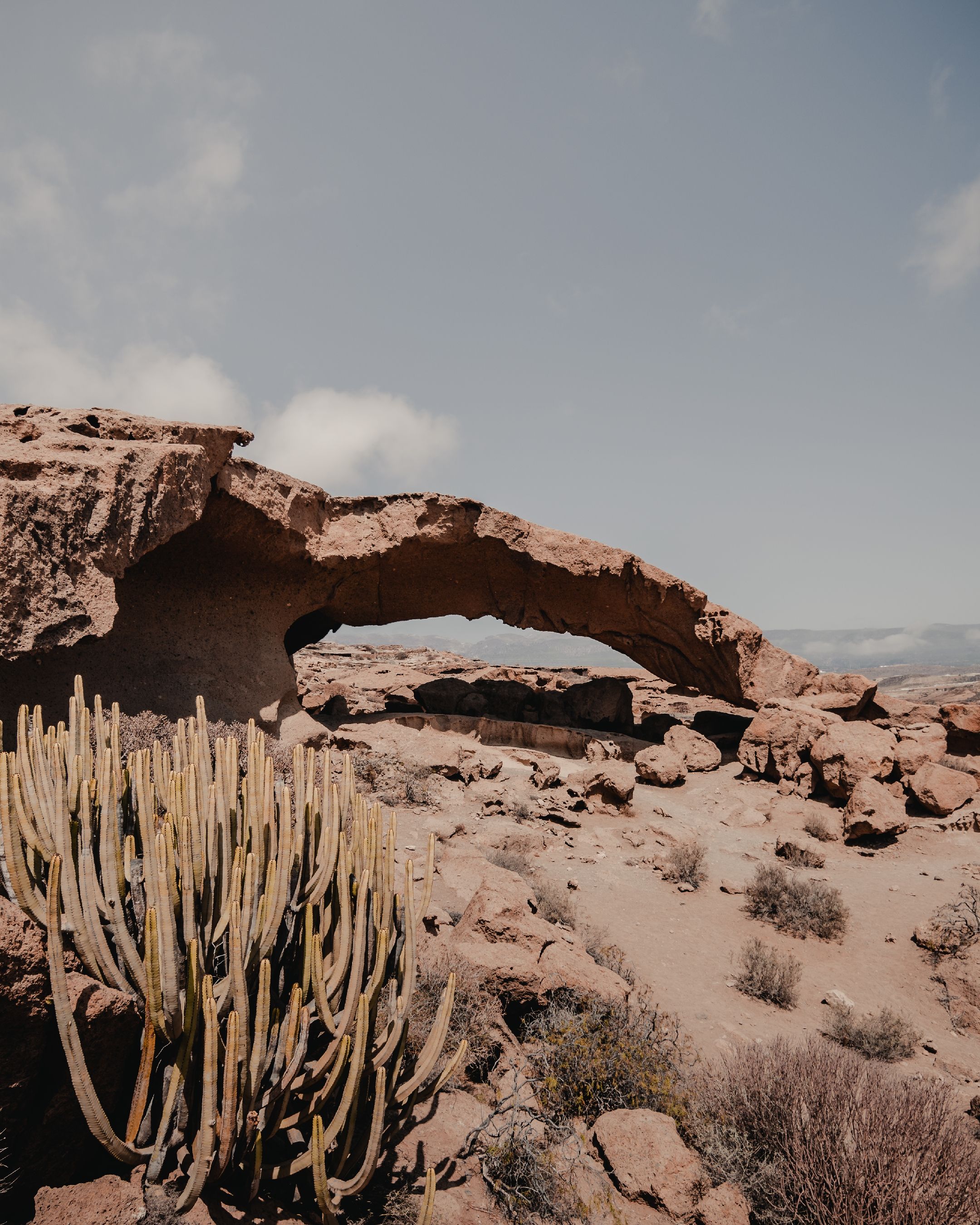 Brown Rock Formation on Dry Soil · Free Stock Photo
