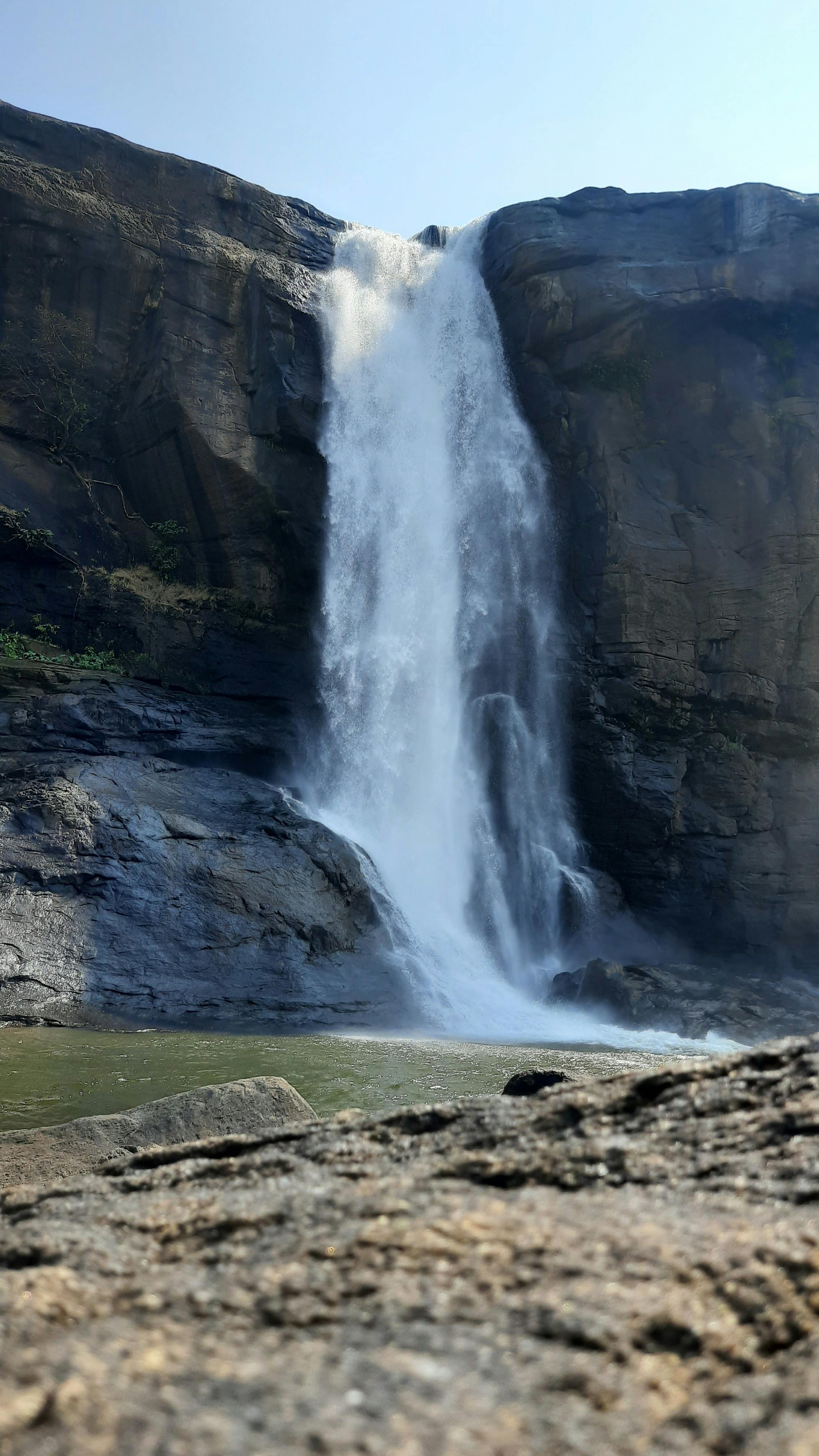 Landscape with a Waterfall · Free Stock Photo