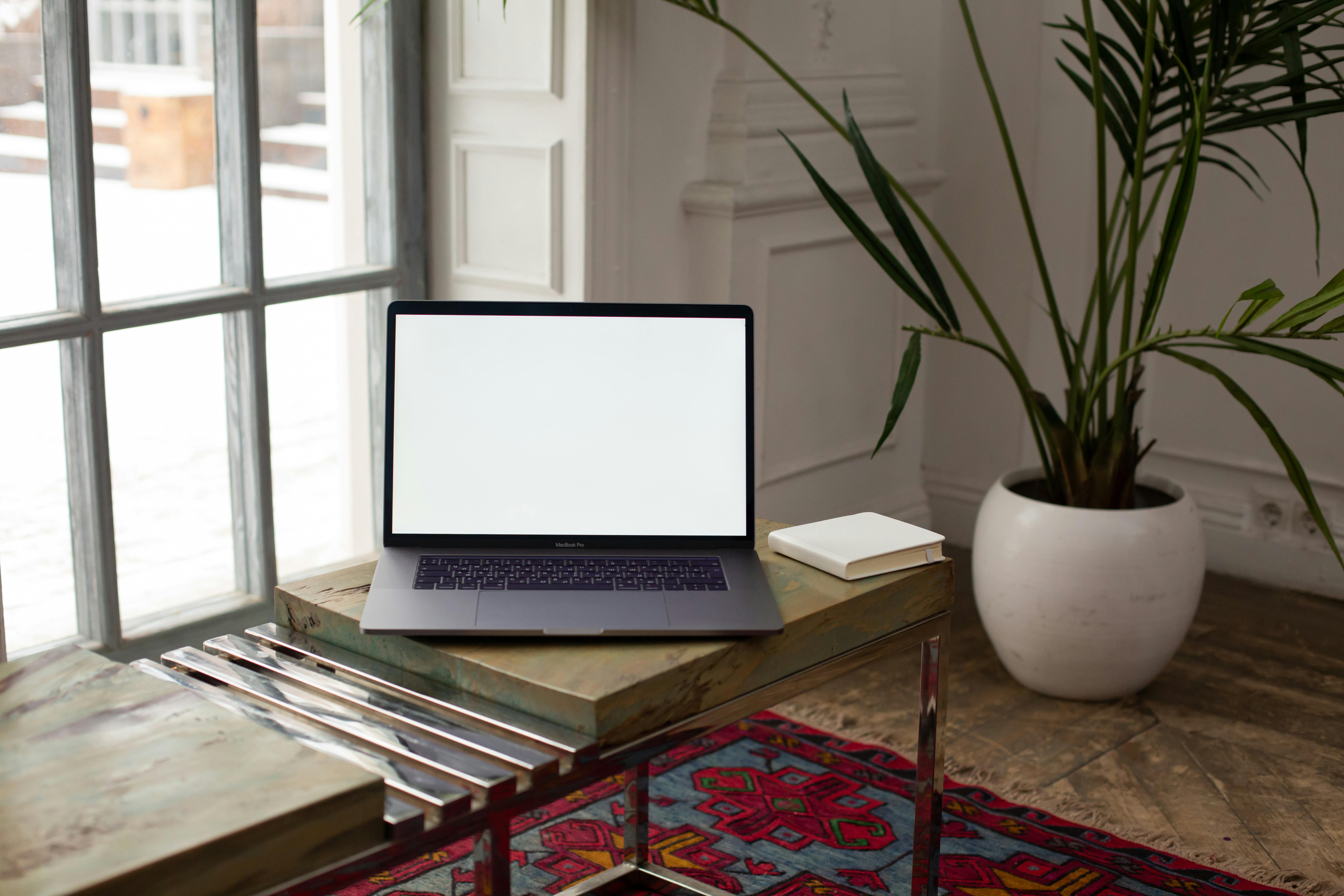 Close Up of Laptop on Table · Free Stock Photo