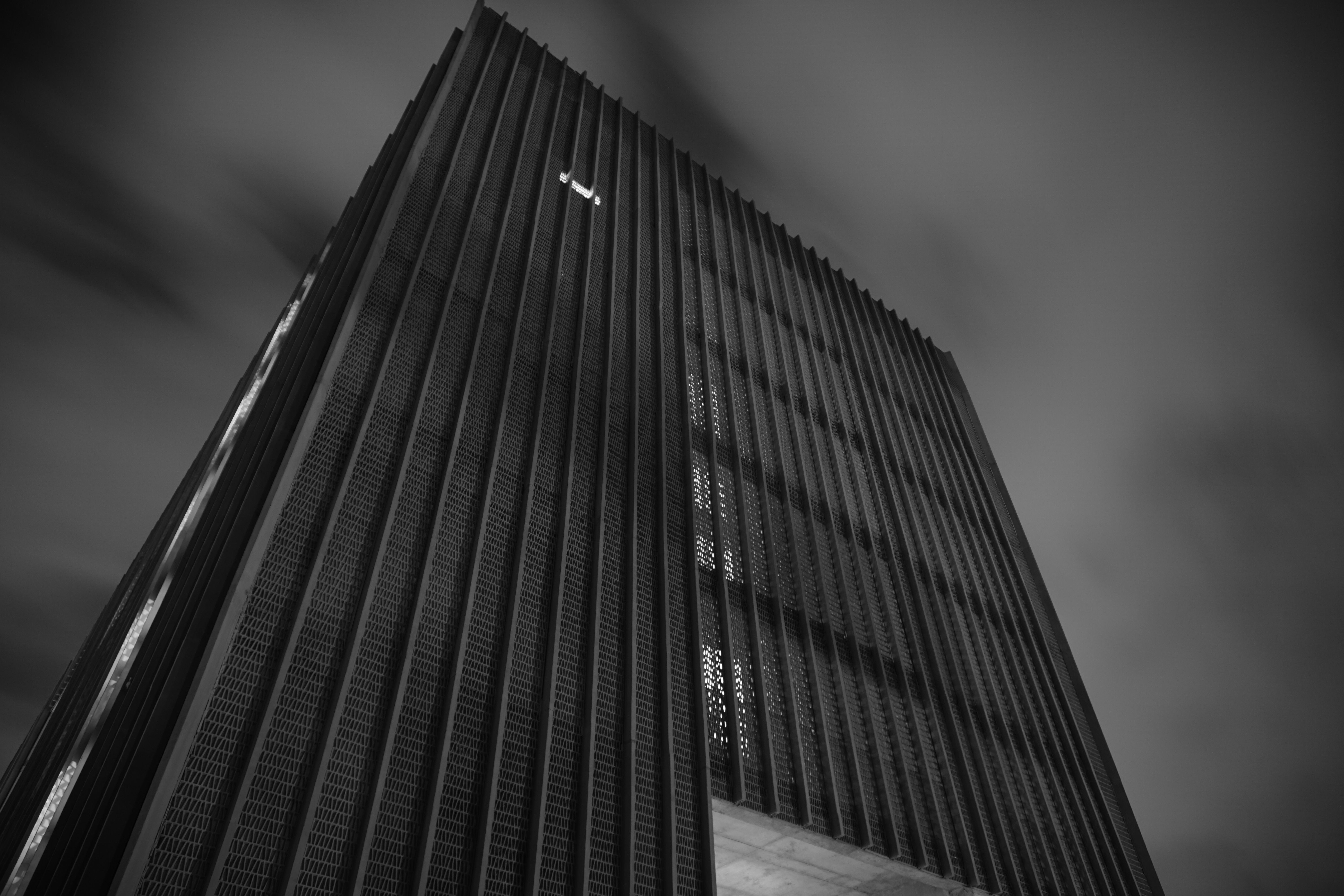 Grayscale Photo of Samsung Building · Free Stock Photo