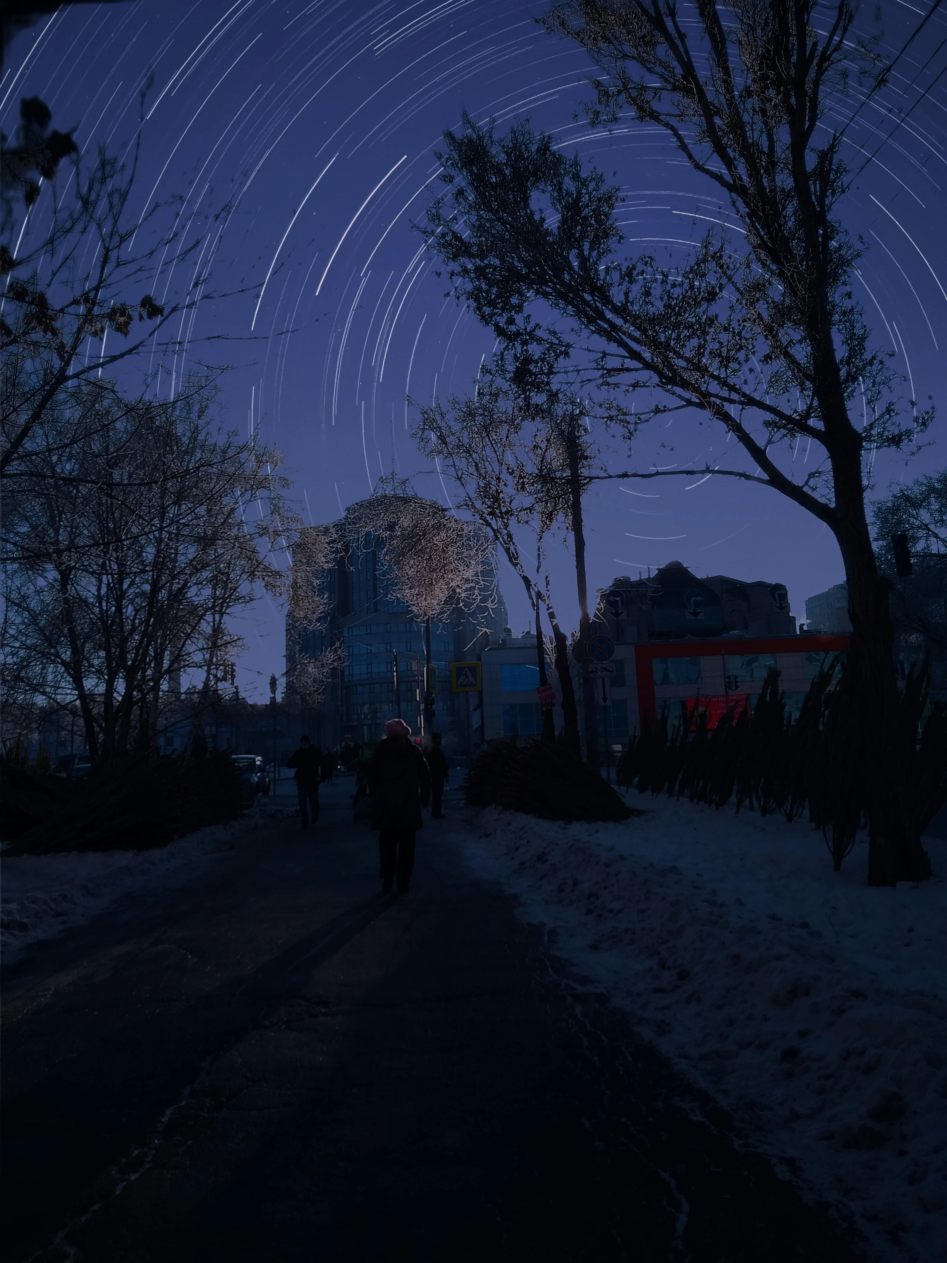 Walking Star Night Photos, Download Free Walking Star Night Stock ...