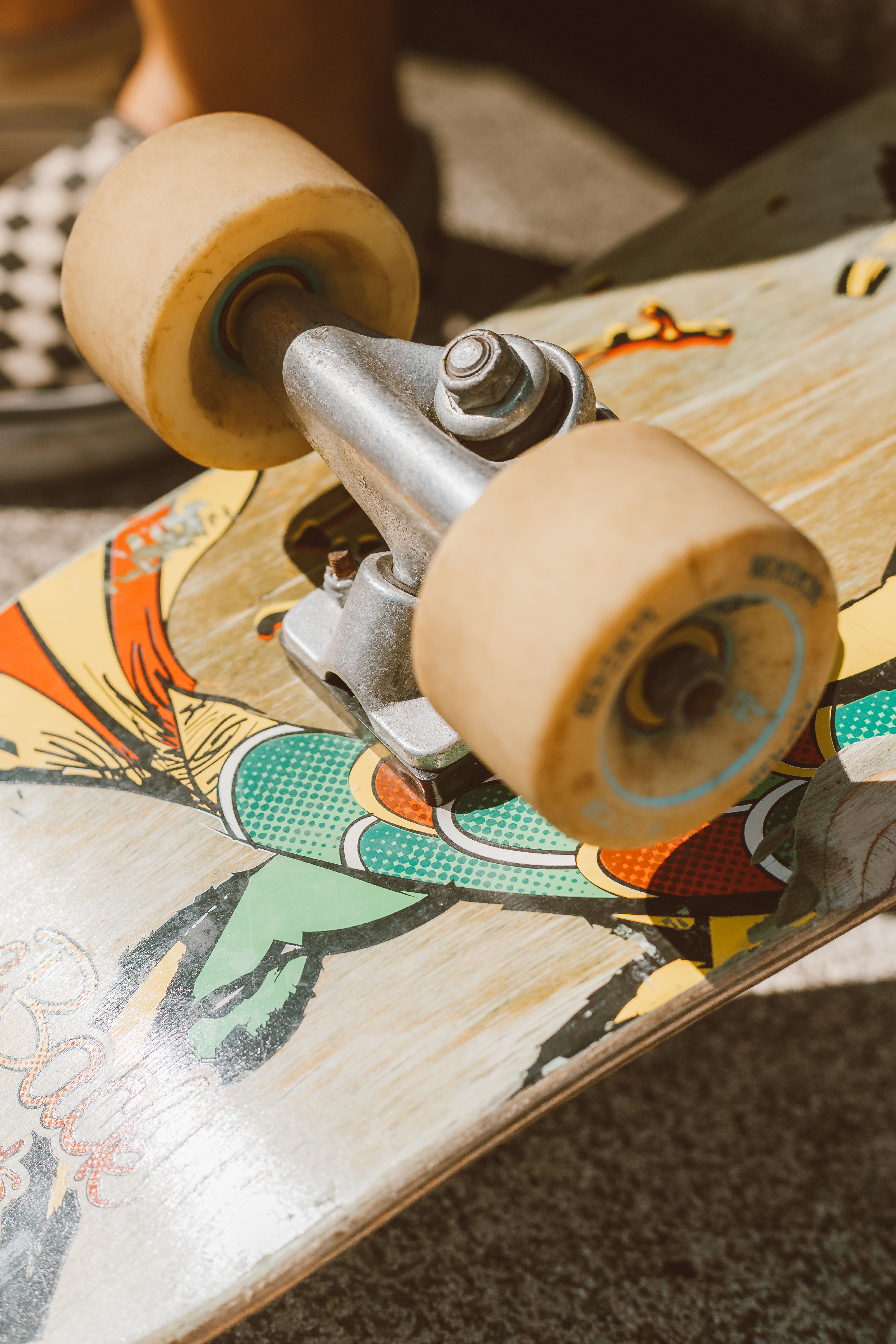 Tracks of Skateboard · Free Stock Photo