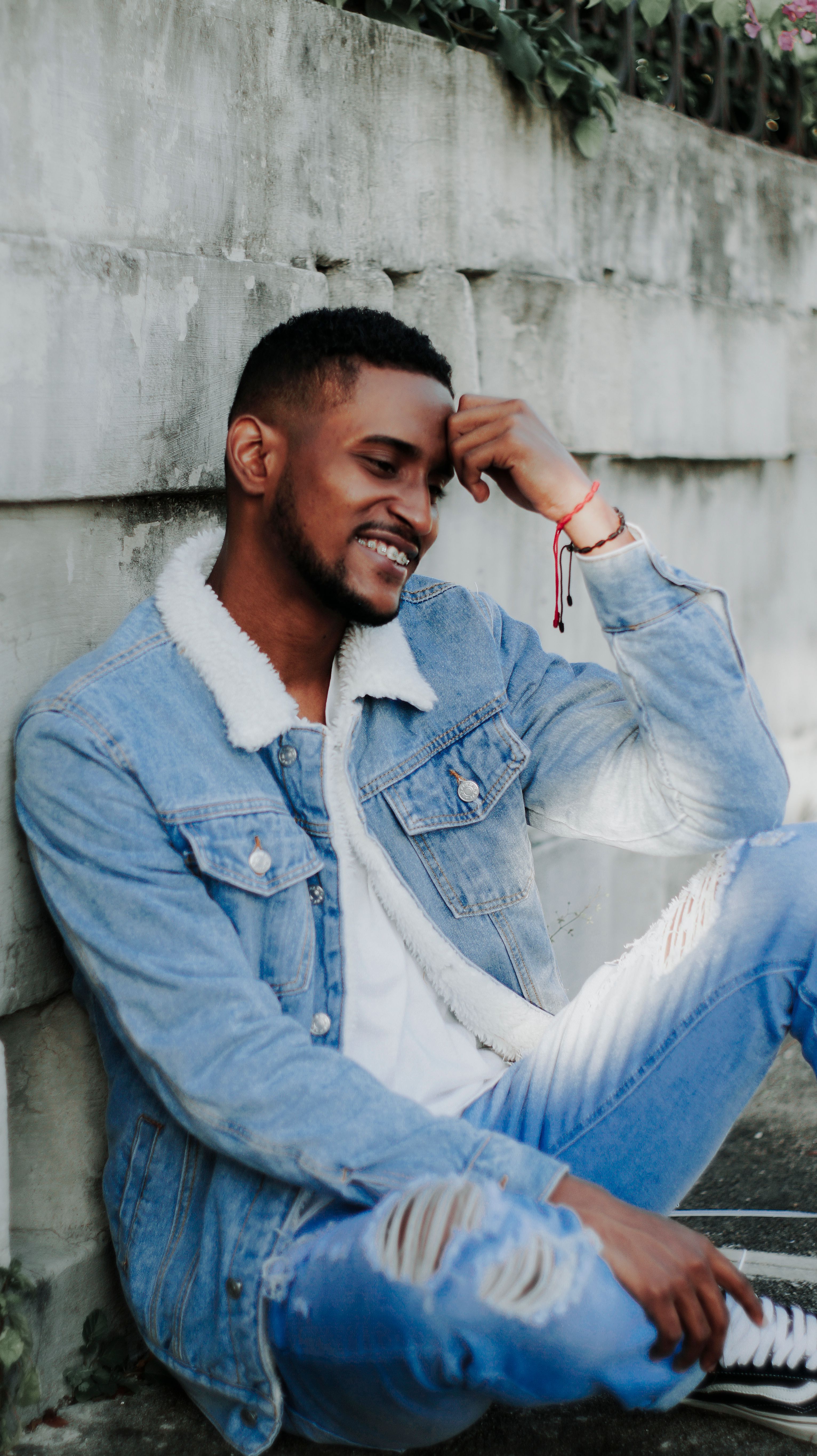 Person Wearing Denim Jacket · Free Stock Photo