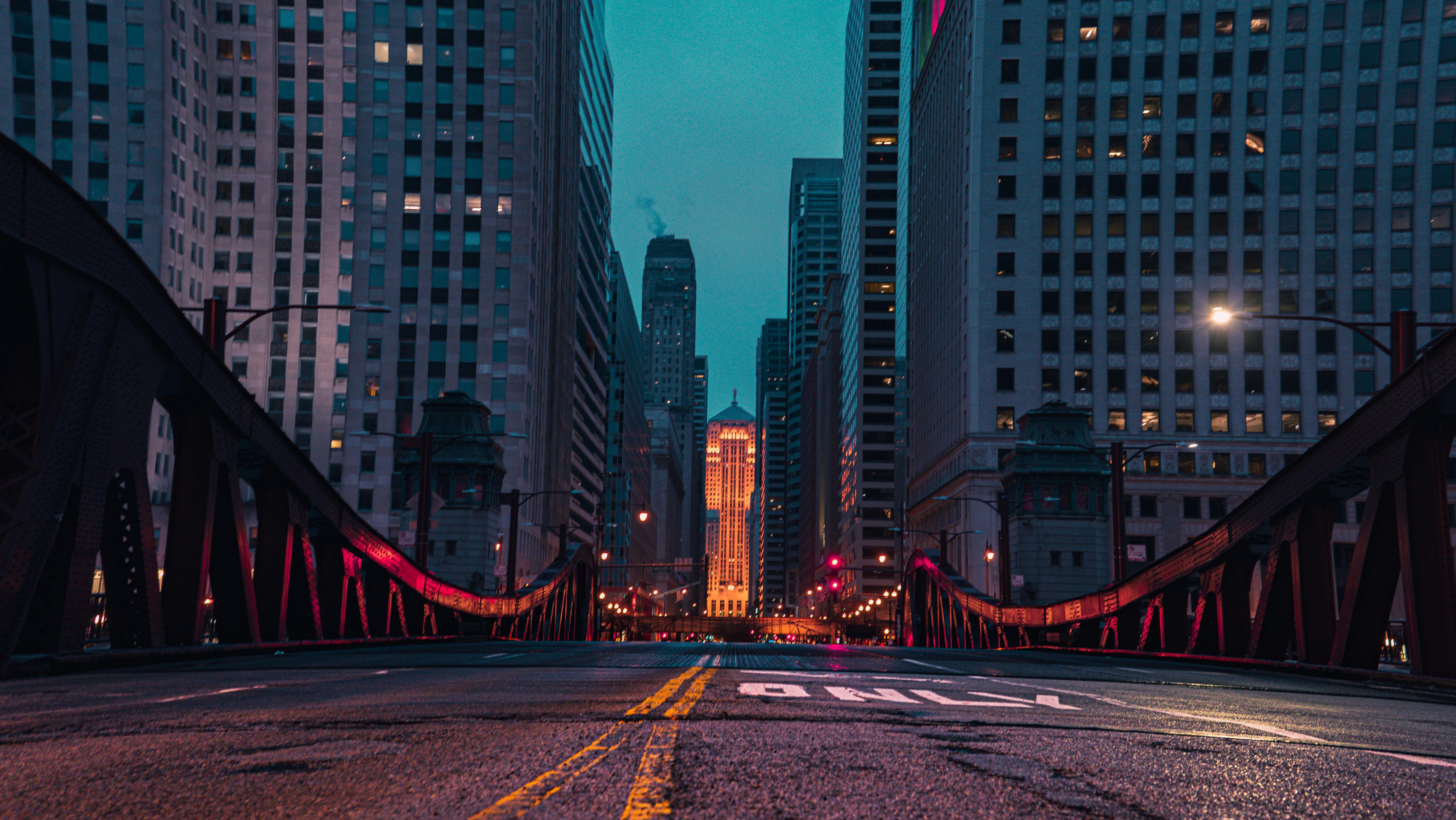 Photo of Street Near Buildings · Free Stock Photo