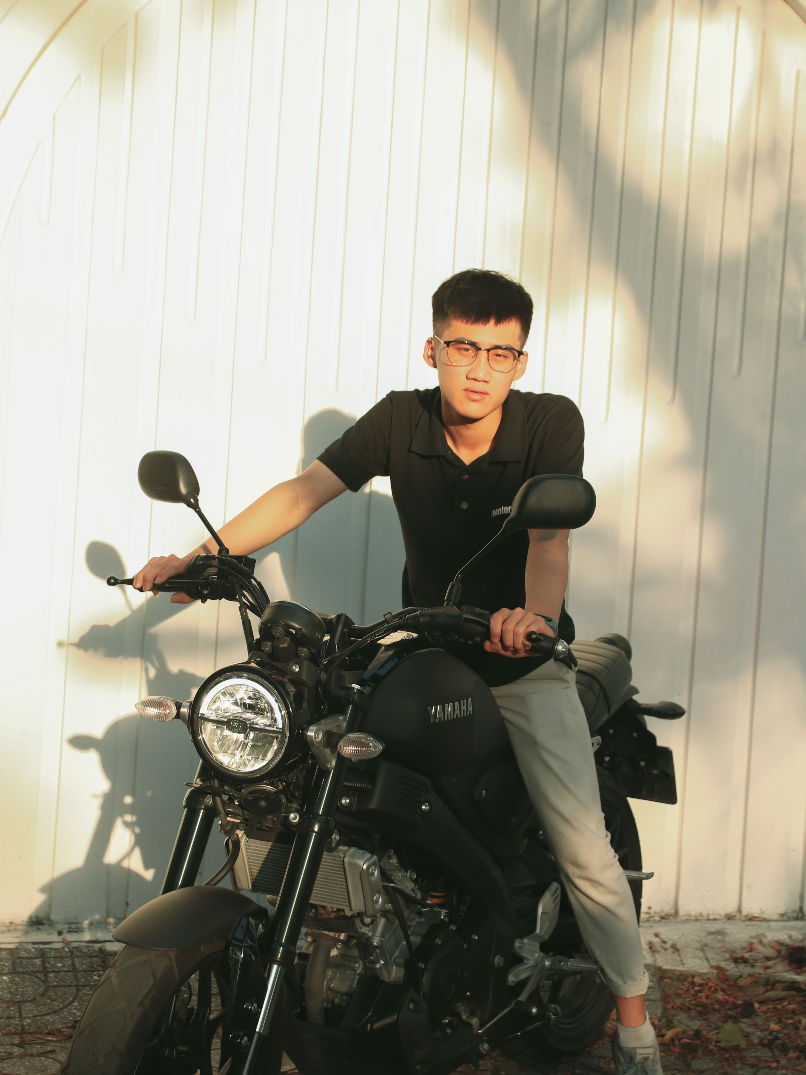 A Man Riding a Motorcycle · Free Stock Photo