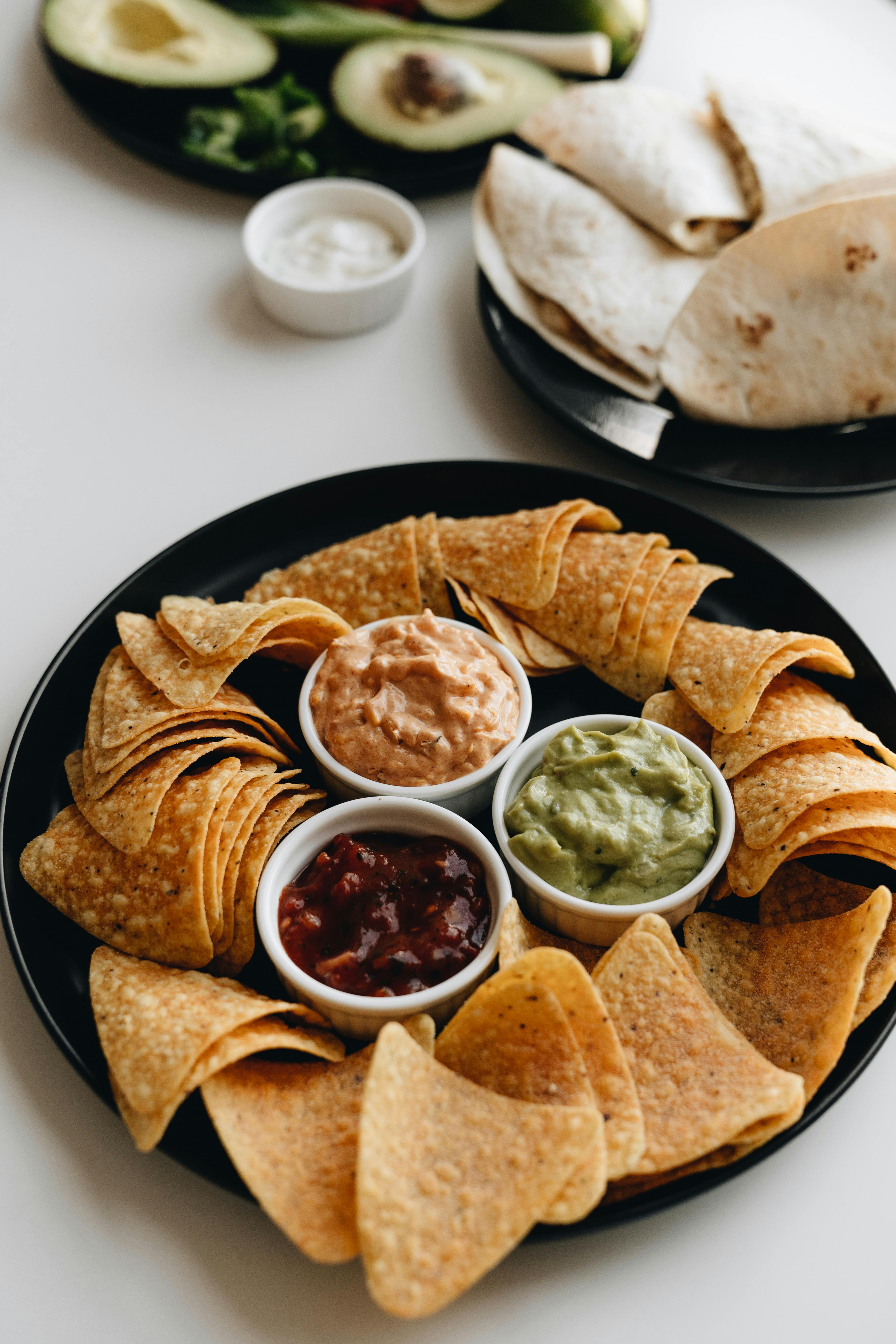 Close up of Nachos on a Plate · Free Stock Photo
