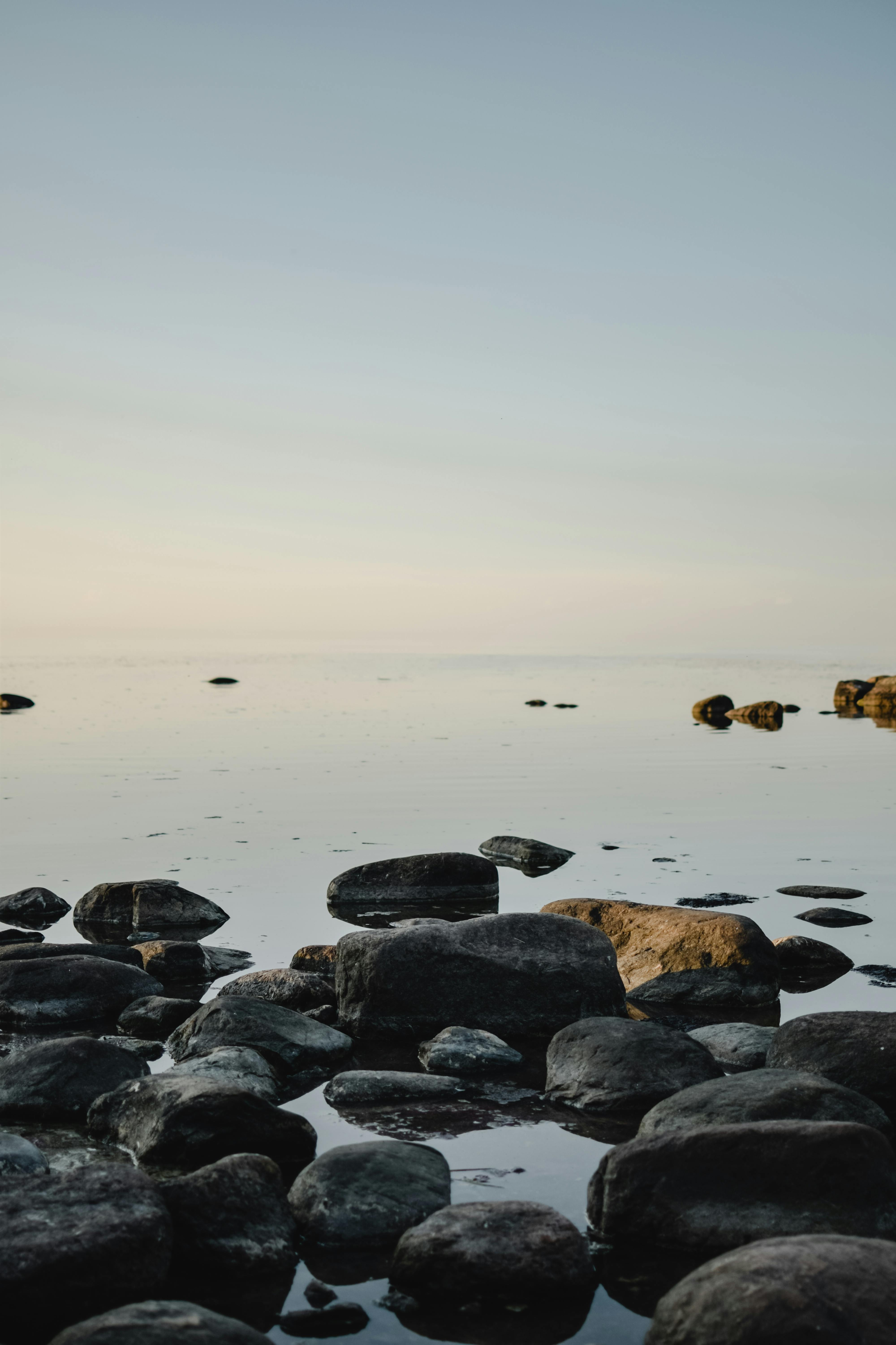 Big Rocks on Seashore · Free Stock Photo