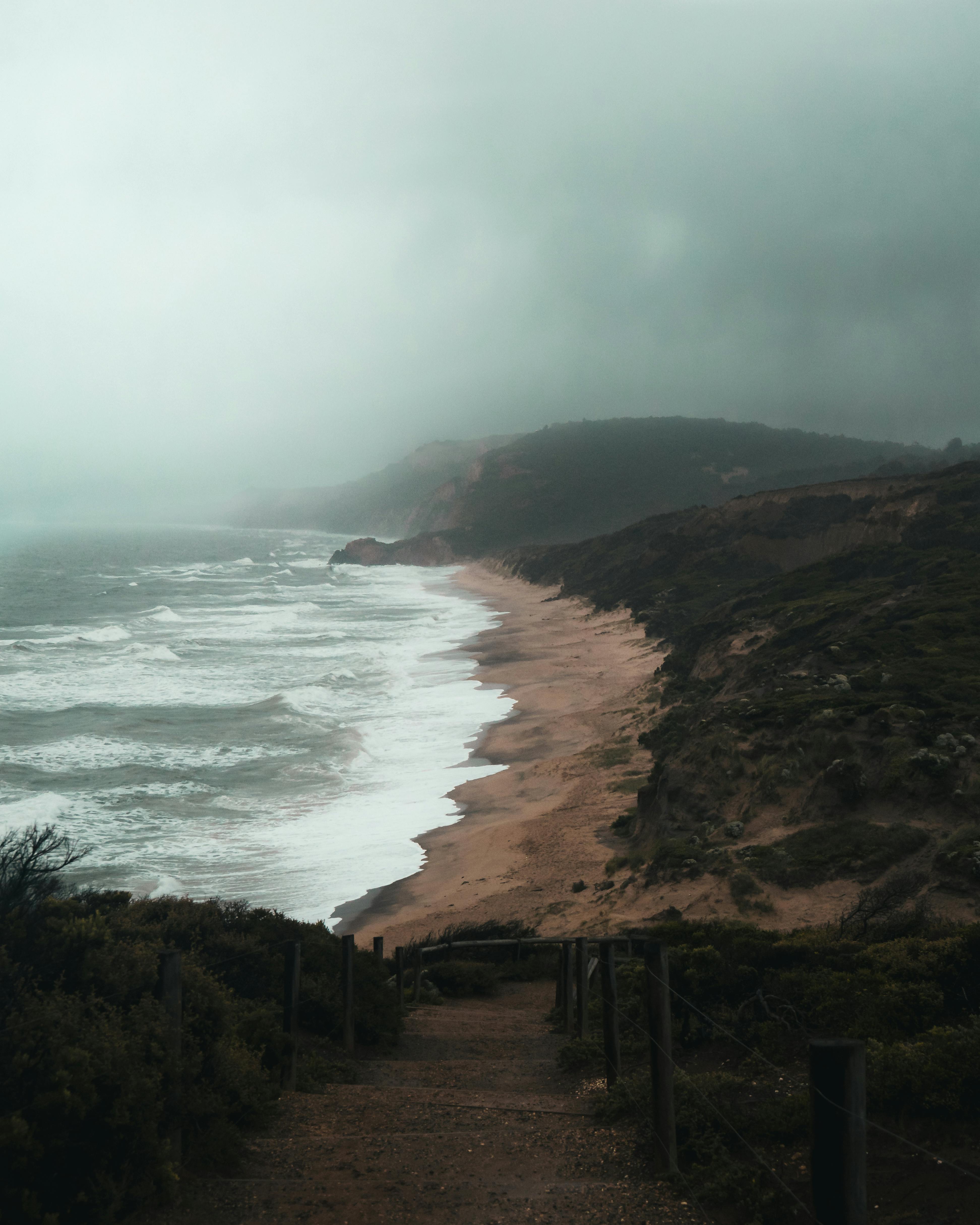 Foam and Water on Shore · Free Stock Photo