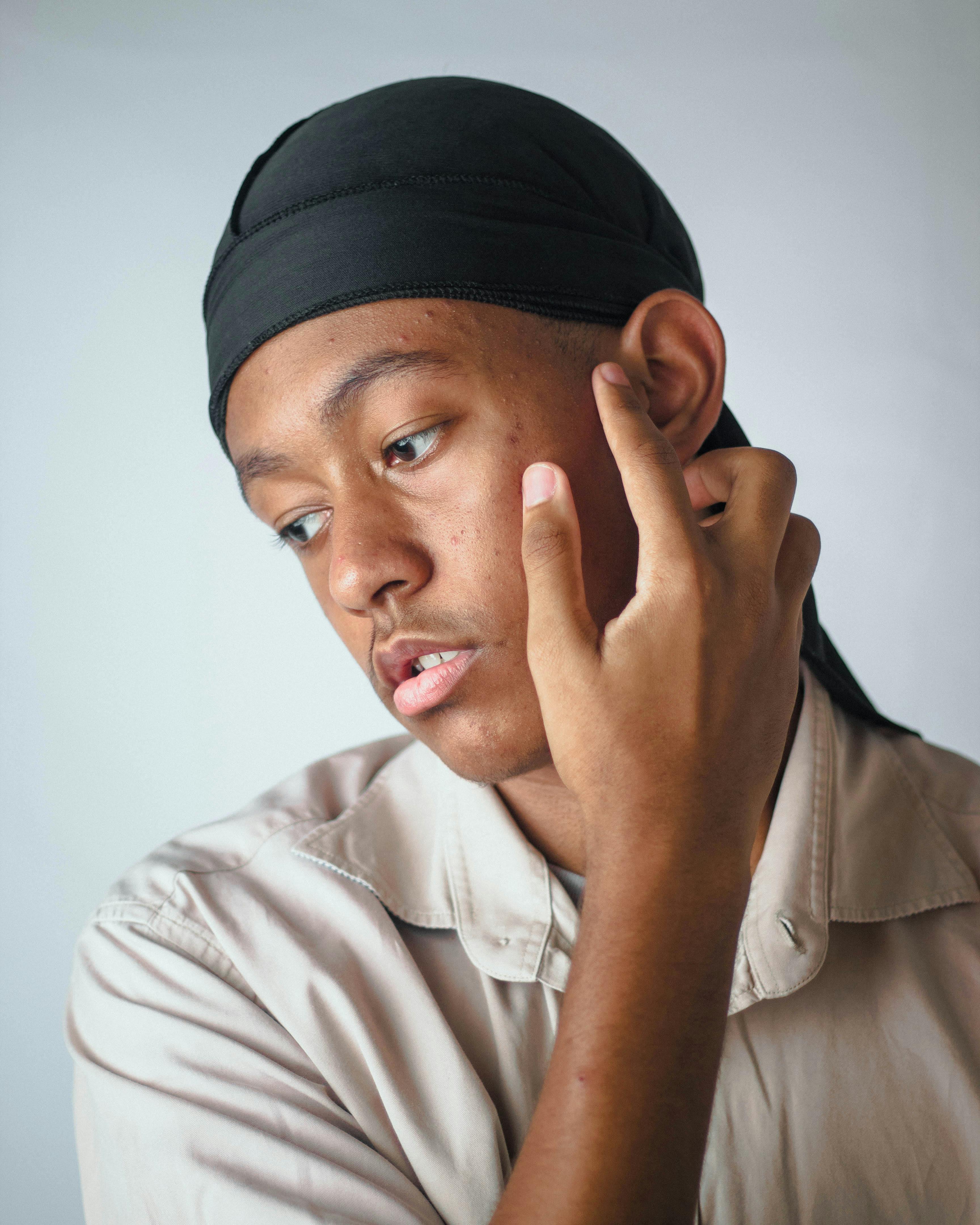Close-Up Photo of a Man Praying · Free Stock Photo