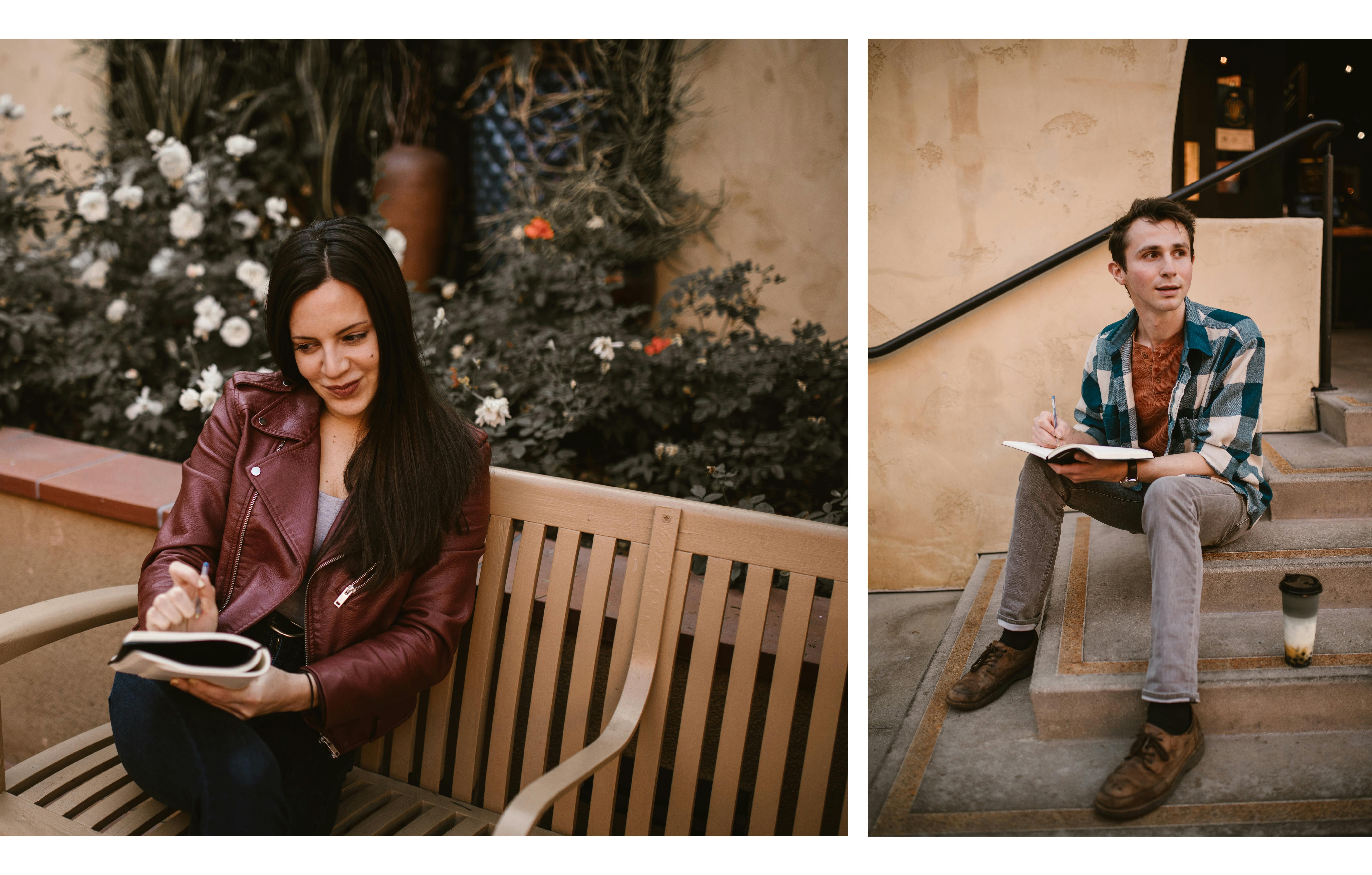 Free stock photo of adult, beautiful, bench, best friends, break the ...