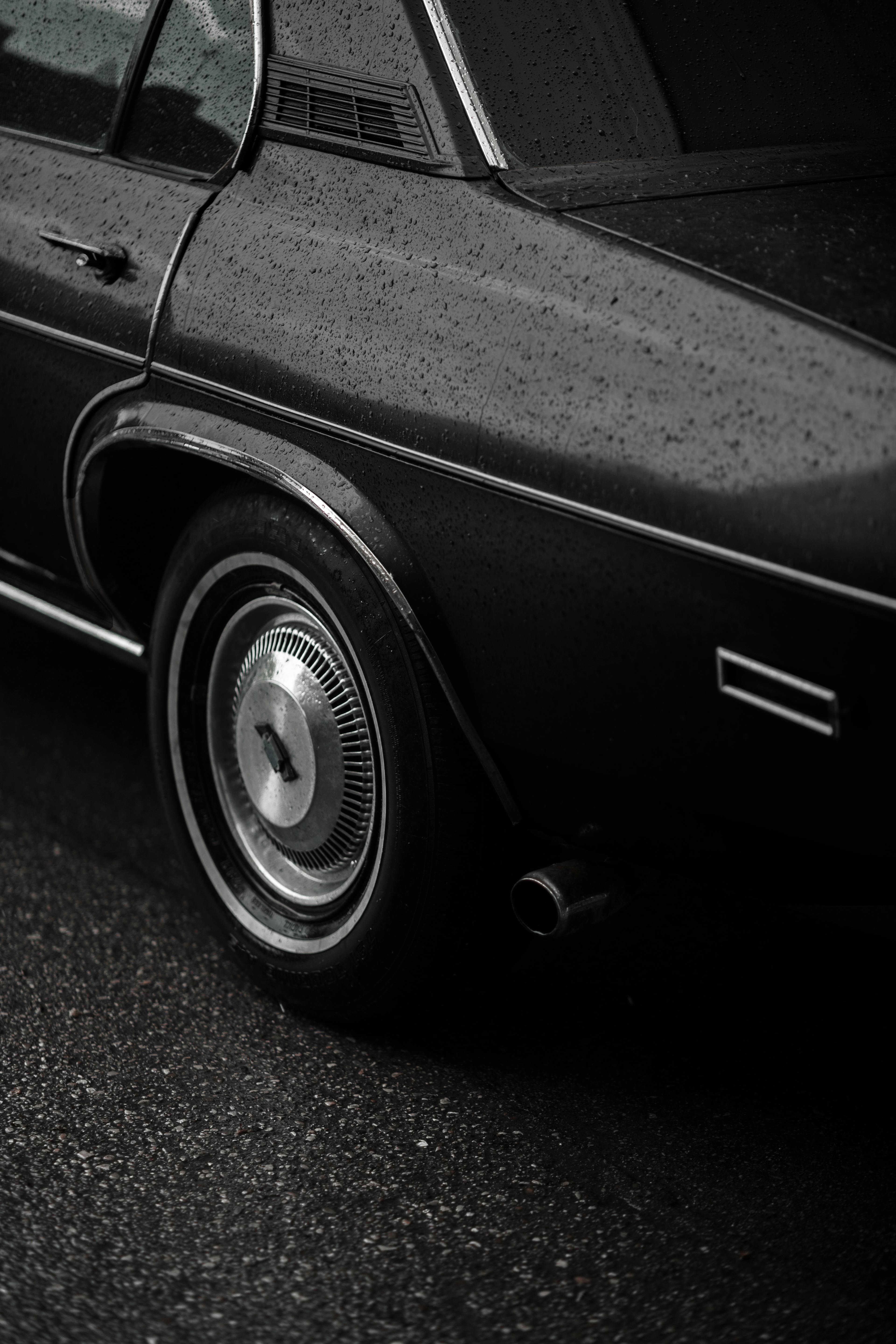 A Wet Black Car · Free Stock Photo