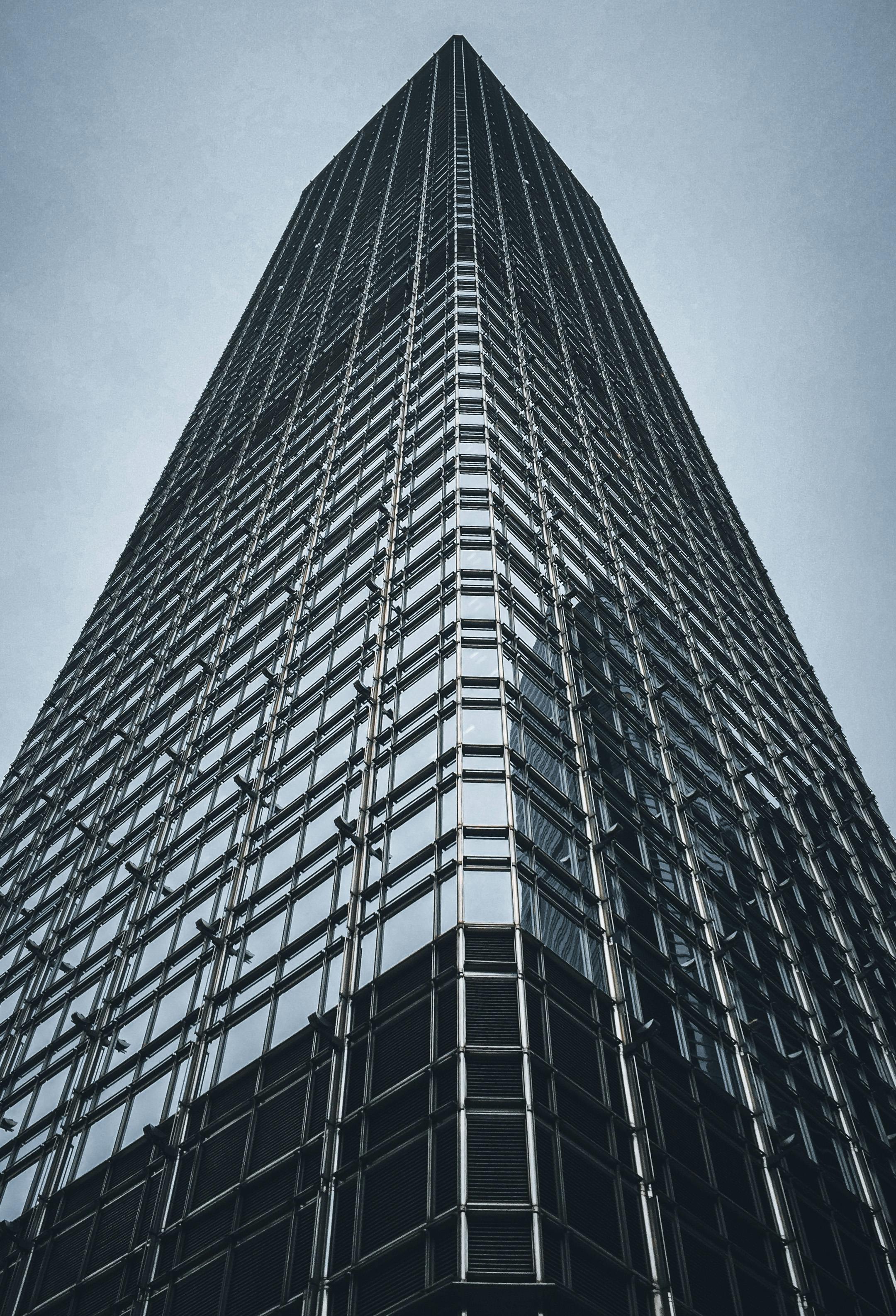 Low-Angle Shot of a Modern Building · Free Stock Photo