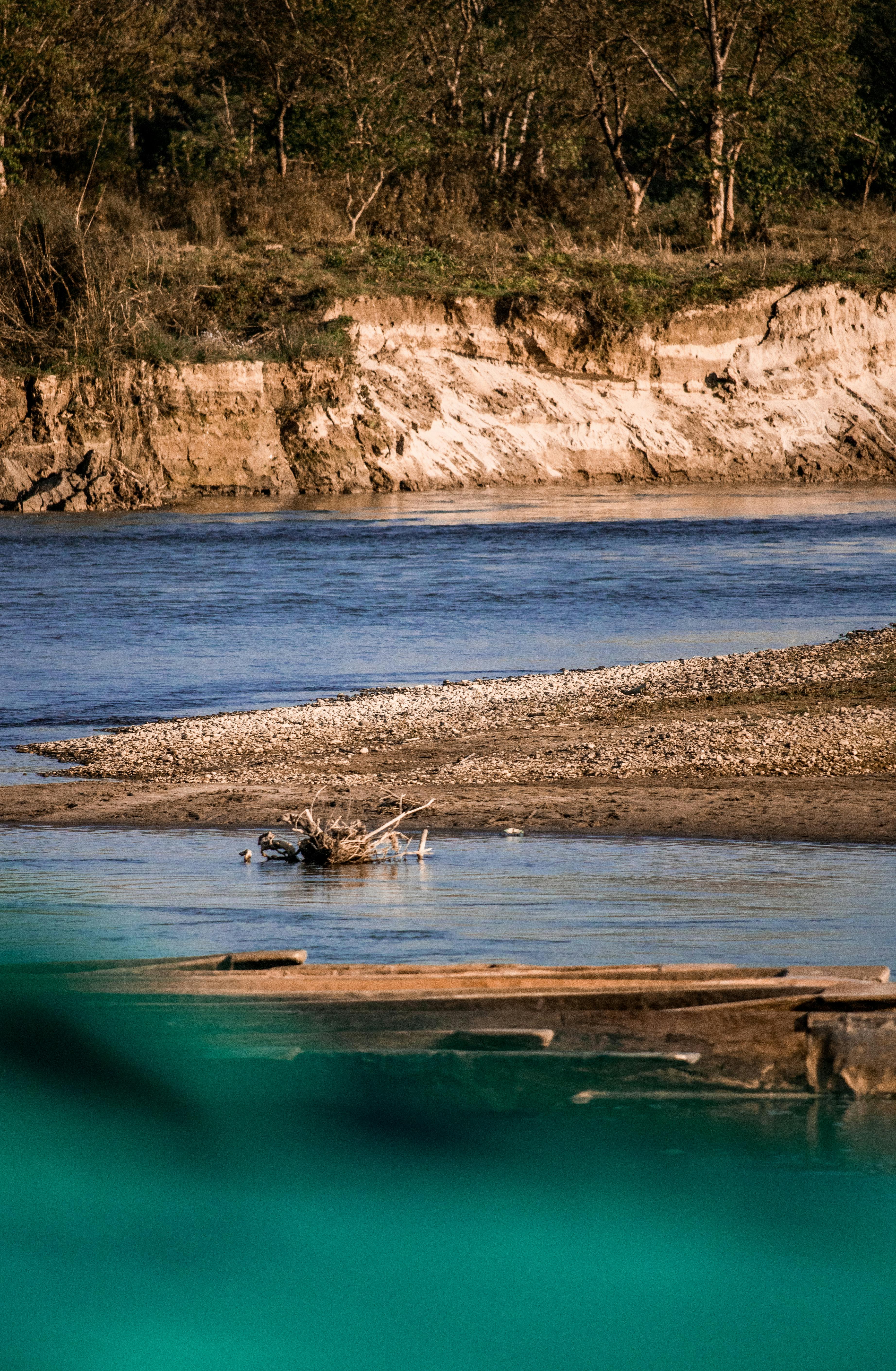 Cliff on Seashore near Water · Free Stock Photo